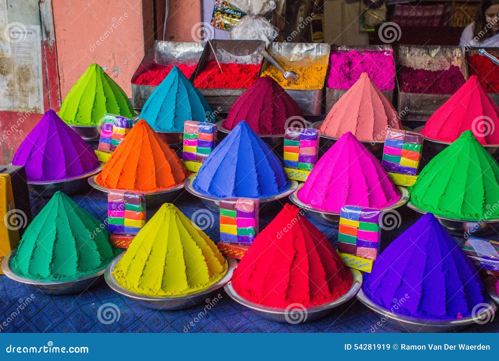 Holy colors editorial stock image. Image of walking, trip - 54281919