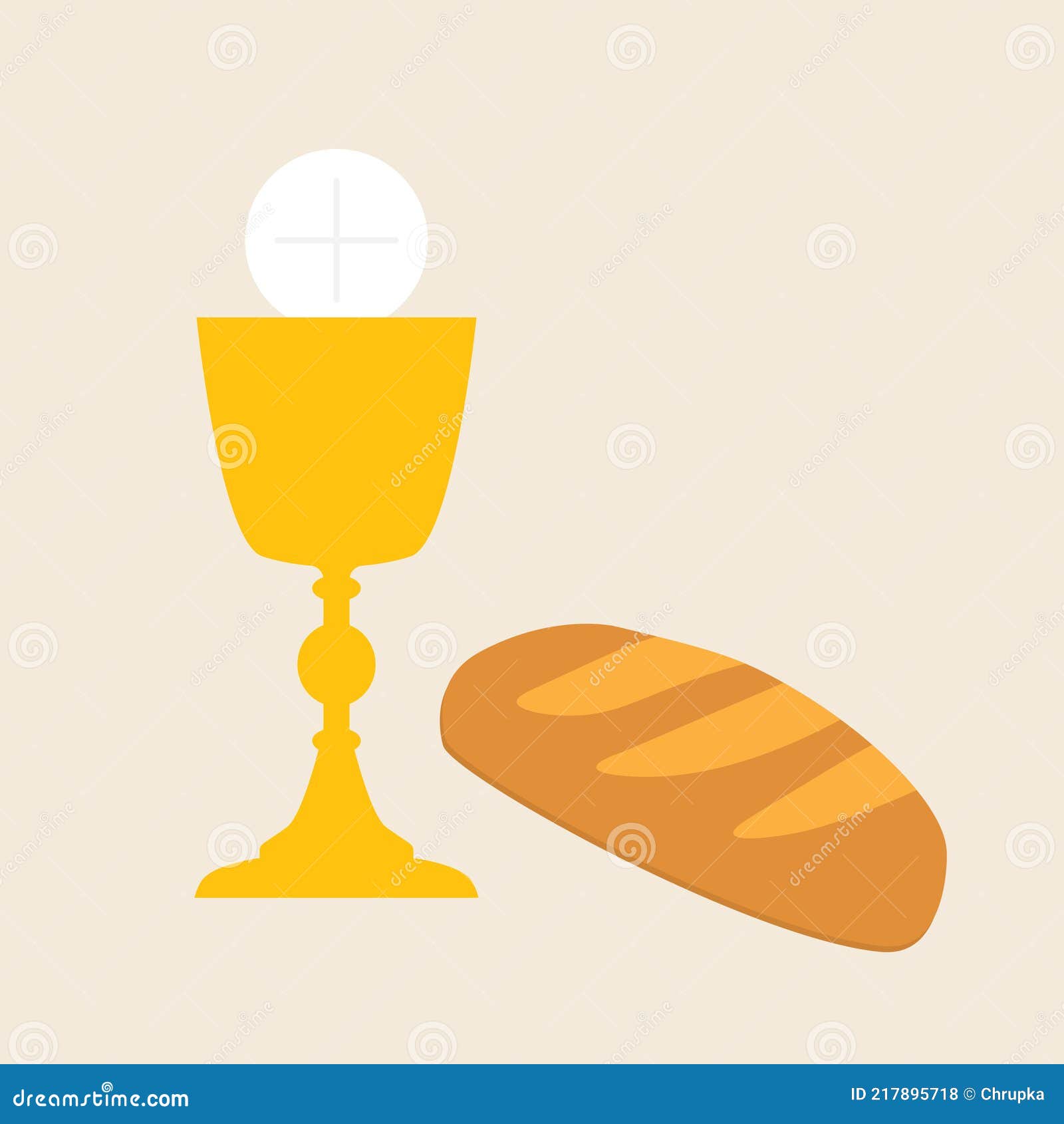 Chalice And Bread Jesus