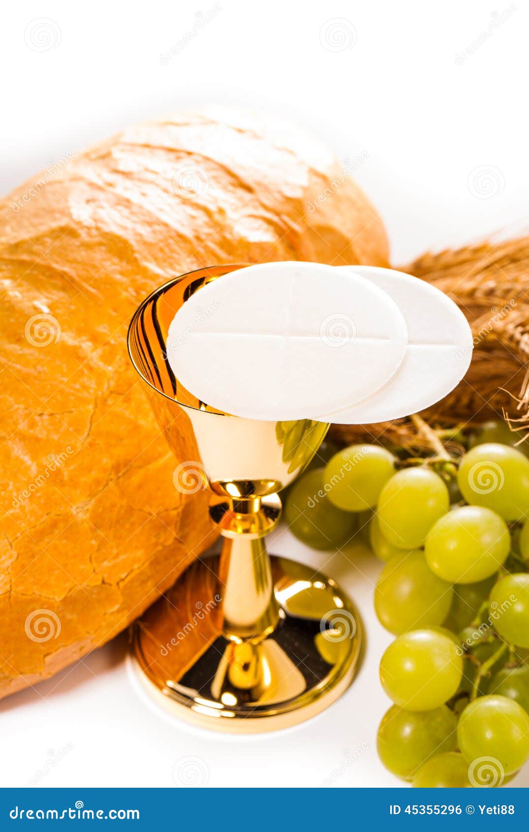 Holy communion stock photo. Image of jesus, eucharist - 45355296
