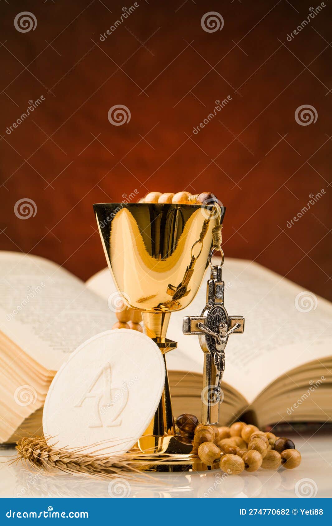 Holy communion chalice stock photo. Image of closeup - 274770682