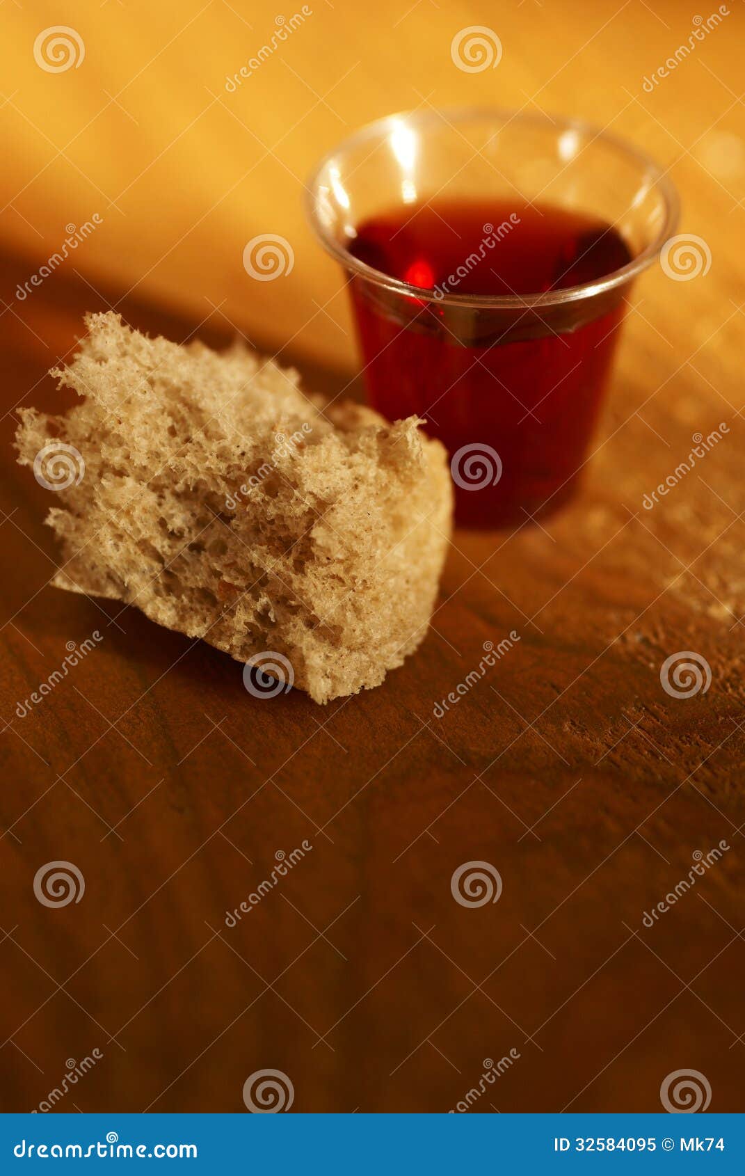Holy communion stock image. Image of food, copy, bread - 32584095