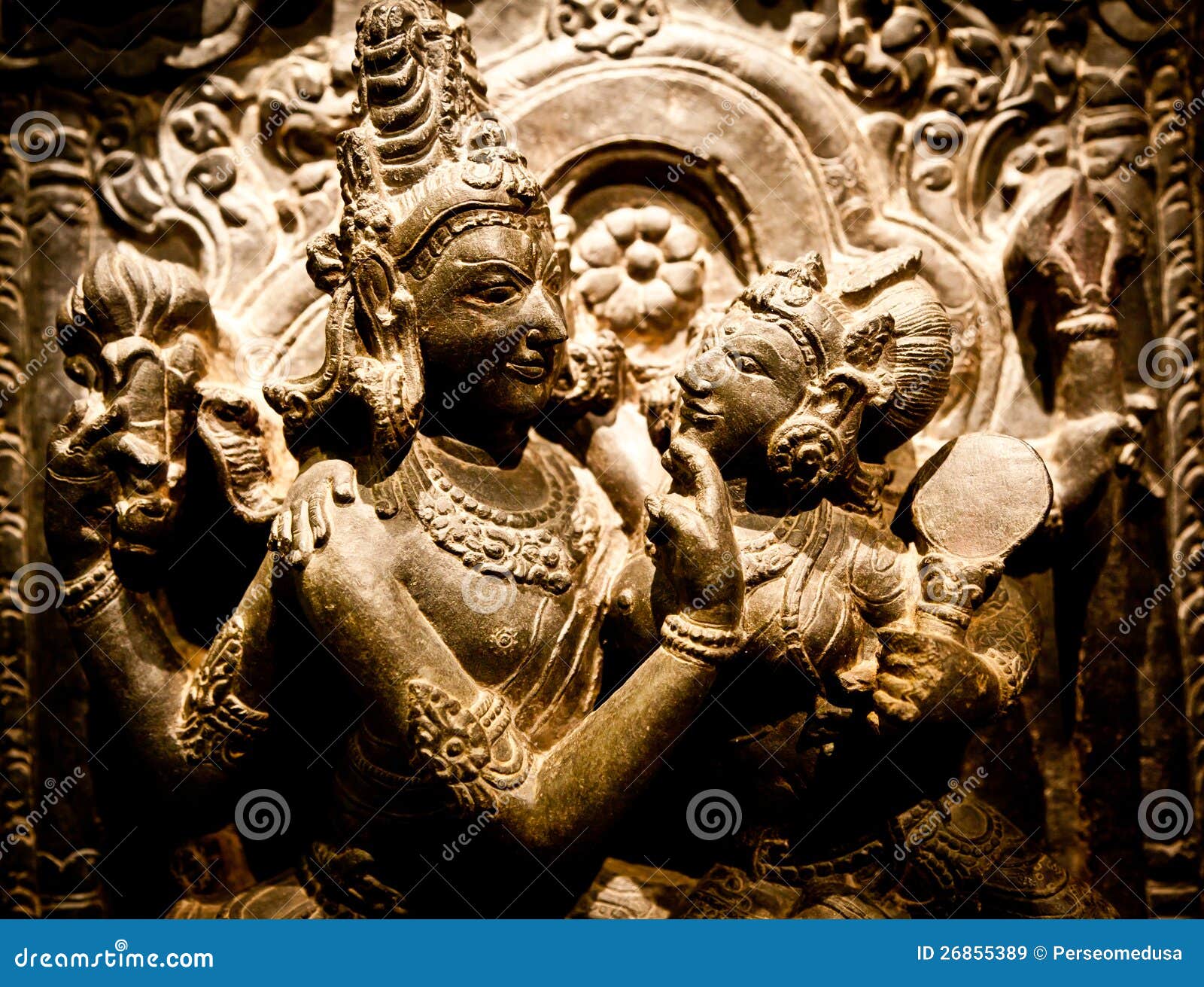 Holy couple stock image. Image of figurine, culture, breast - 26855389