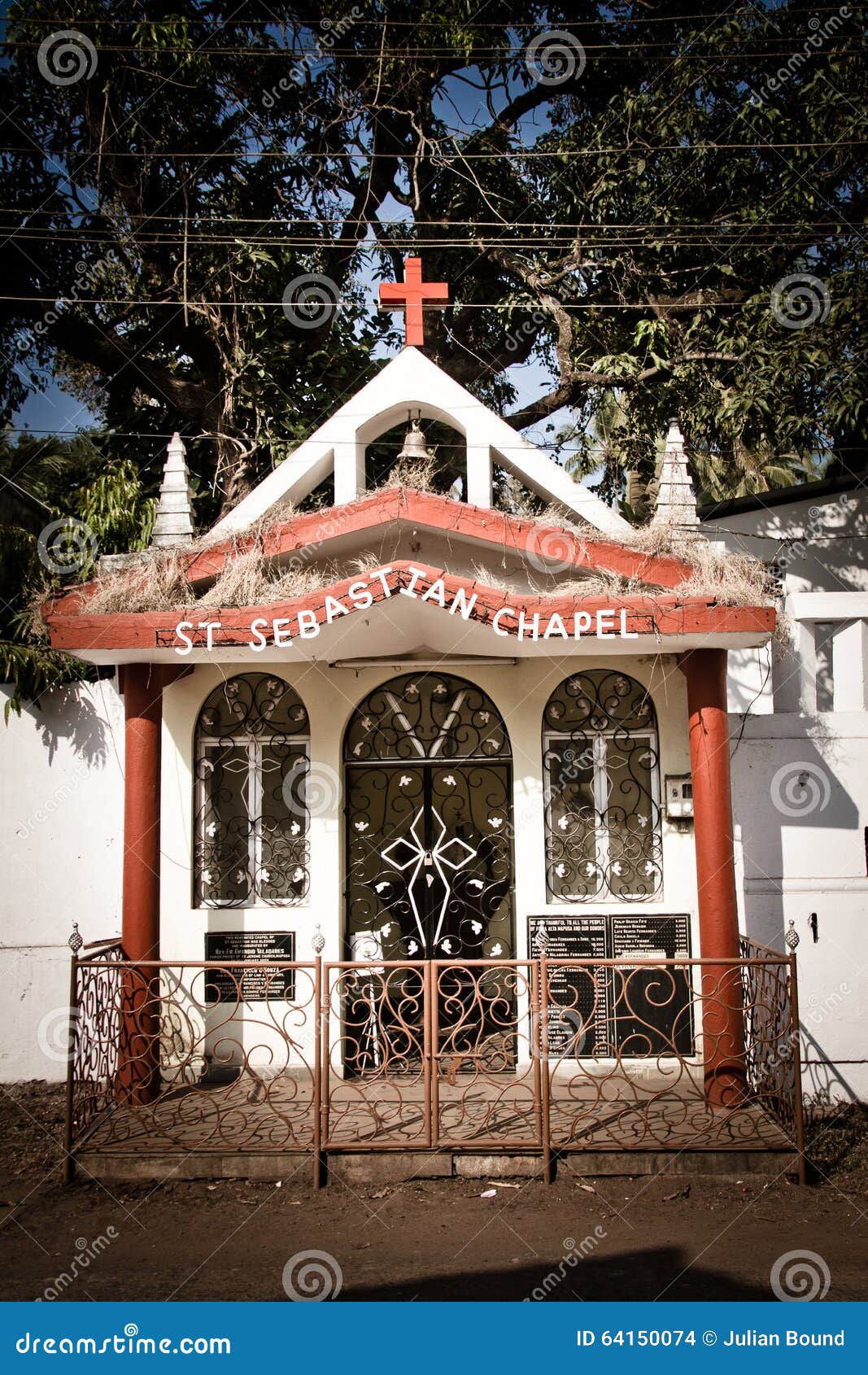 The Holy Cross Chapel in Mapusa, Goa, India Editorial Stock Image ...