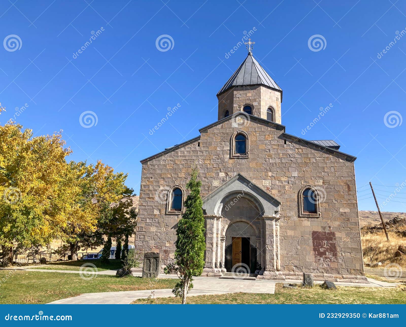 Holy Cross Church of Arkaz stock photo. Image of arkaz - 232929350