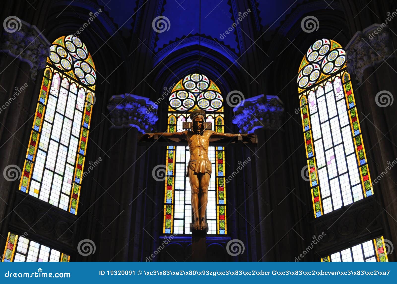 Holy Cross & Jesus stock image. Image of artistic - 19320091