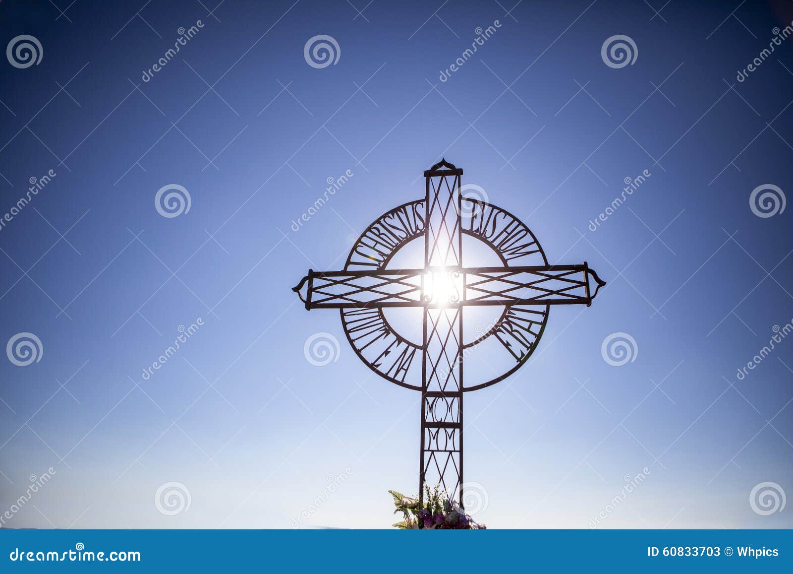 The holy cross light stock image. Image of christianity - 60833703