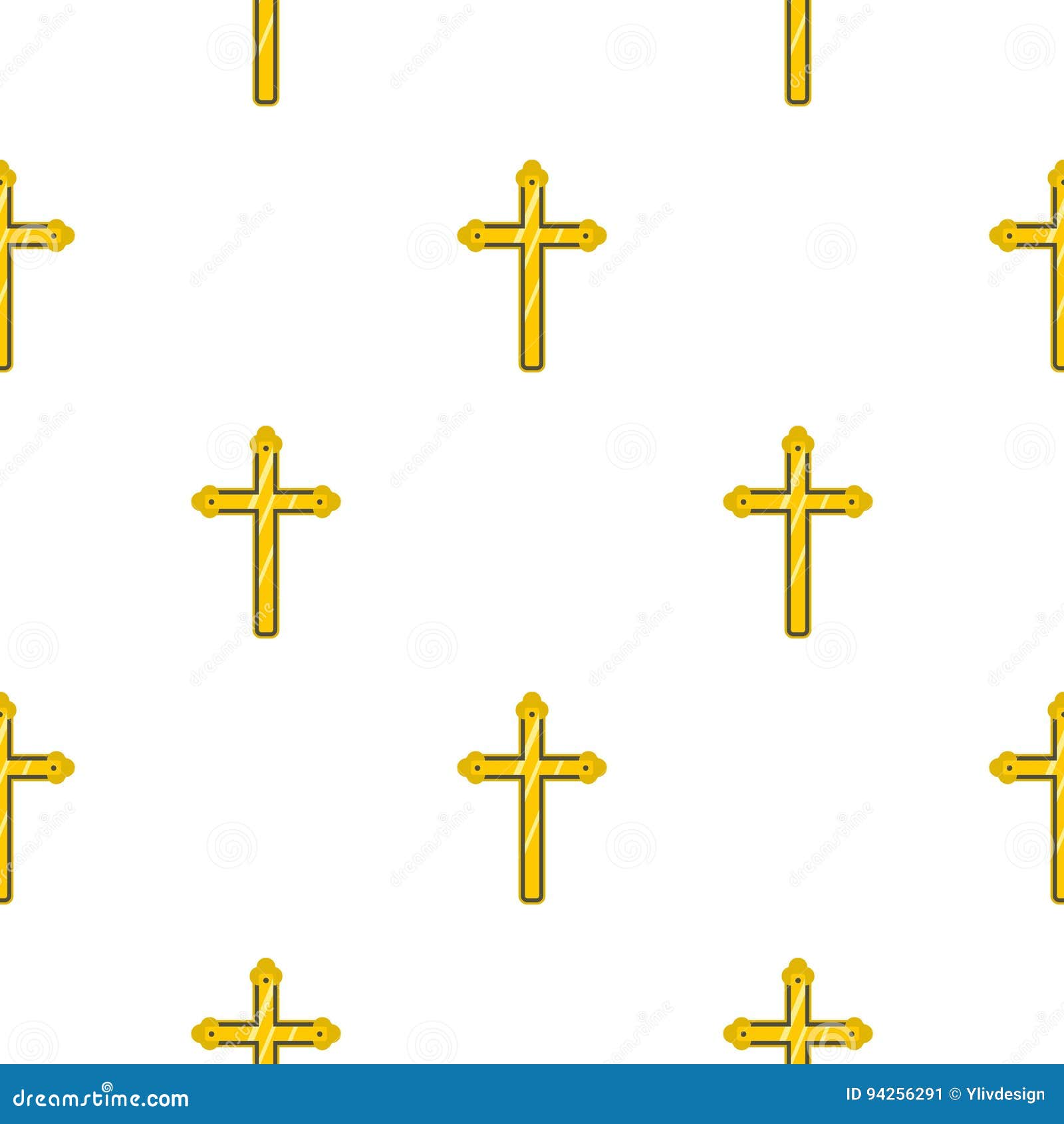 Holy Cross Pattern Seamless Stock Vector - Illustration of repeat ...