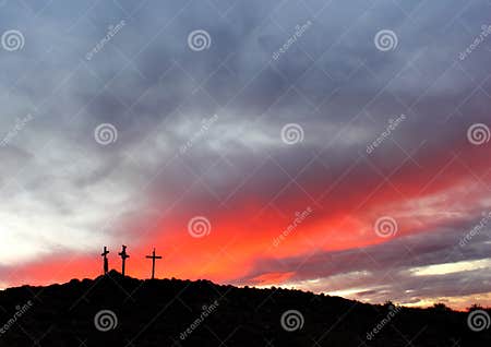 Holy Cross Sunrise stock photo. Image of cloudy, catholicism - 22735486