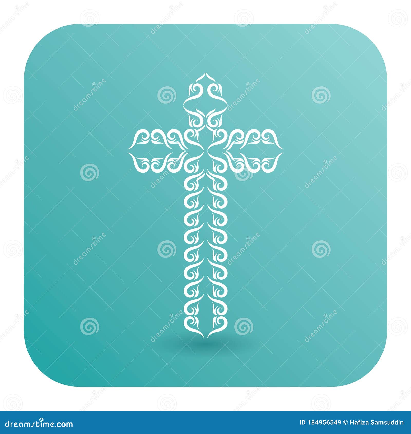 Holy Cross. Vector Illustration Decorative Background Design Stock ...