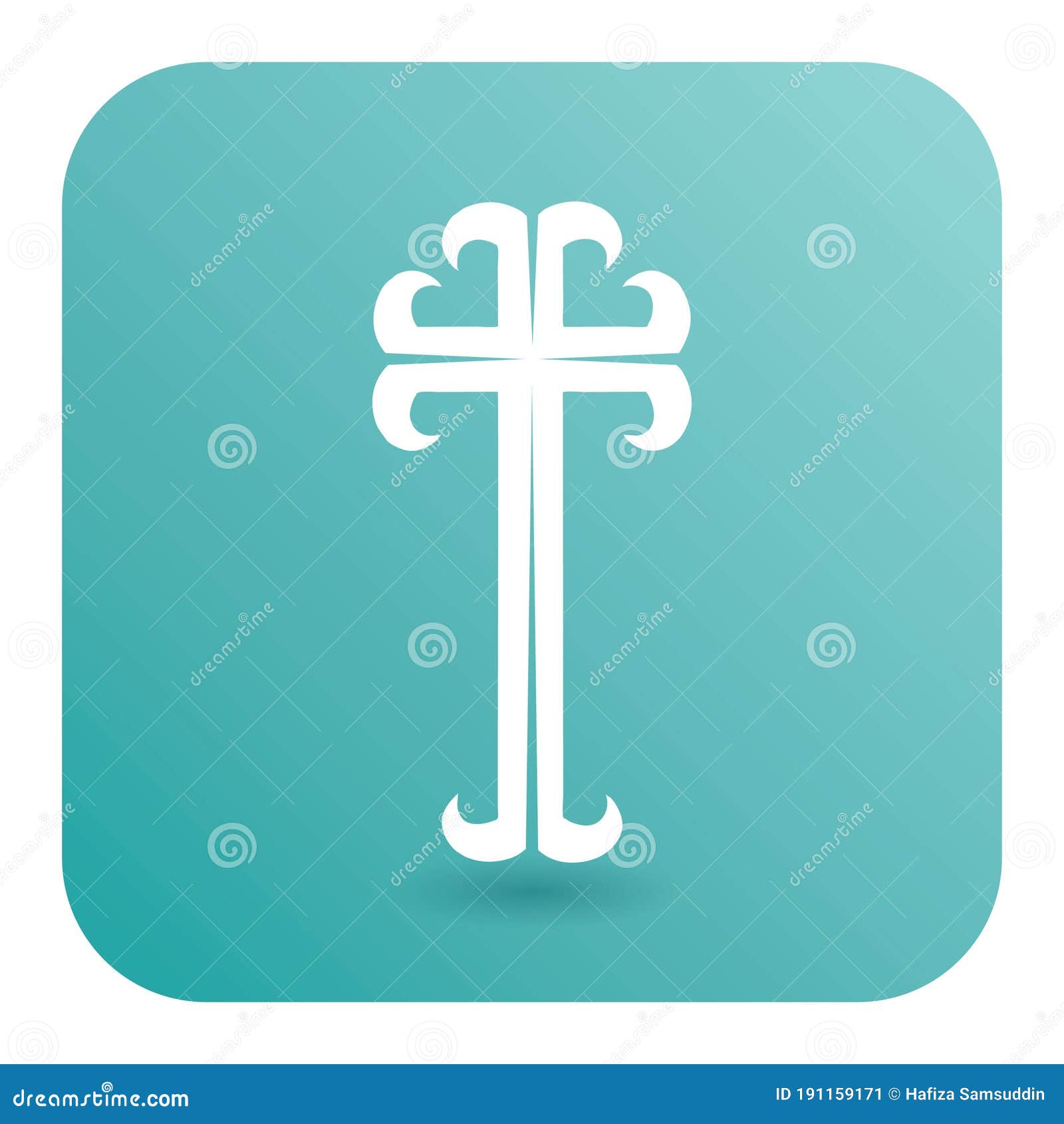 Holy Cross. Vector Illustration Decorative Design Stock Vector ...