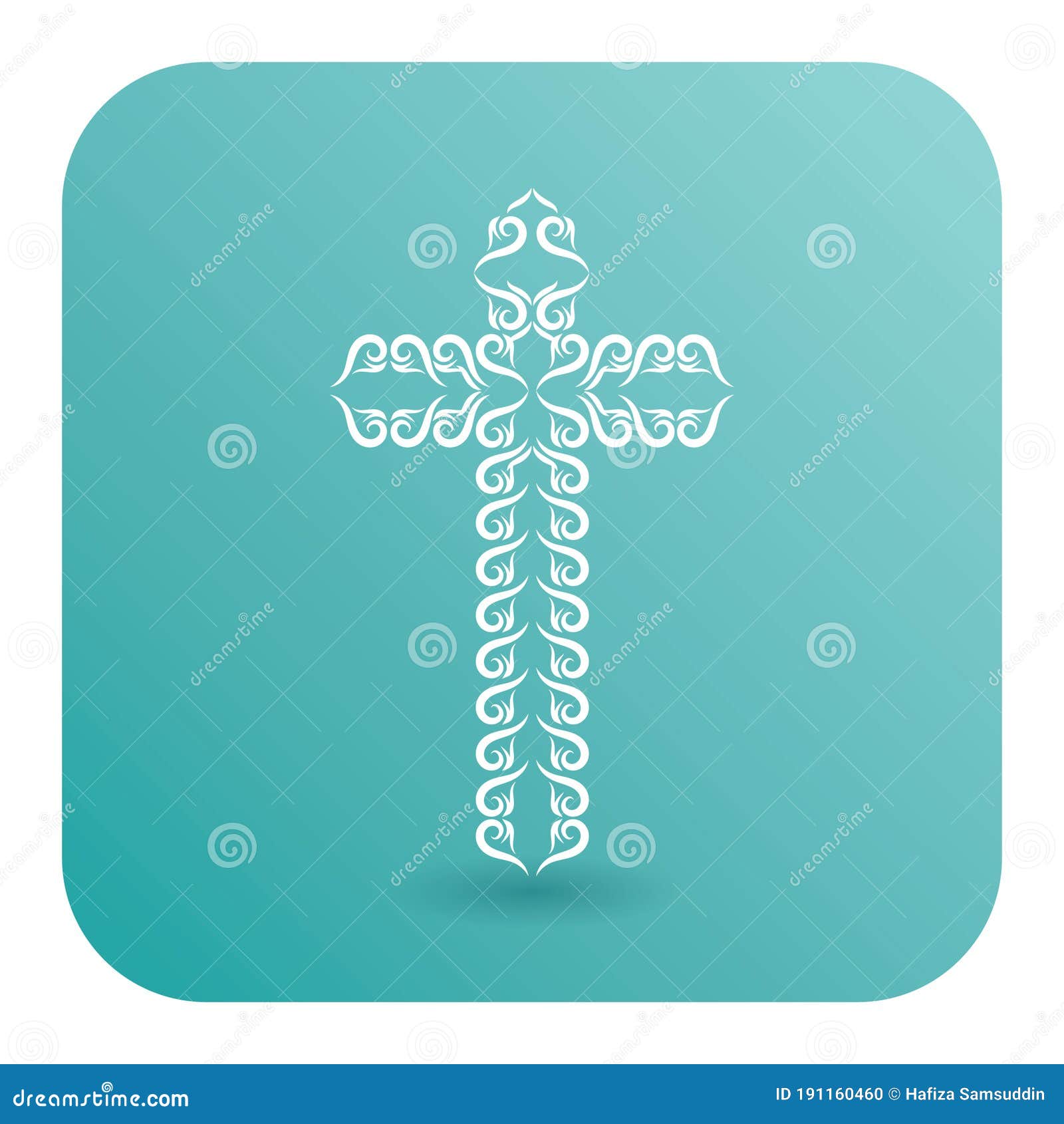 Holy Cross. Vector Illustration Decorative Design Stock Vector ...
