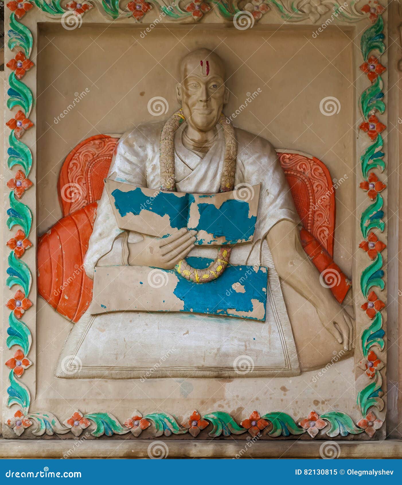 Holy Deity in Hindu Temple Figure Stock Image - Image of ritual, relief ...