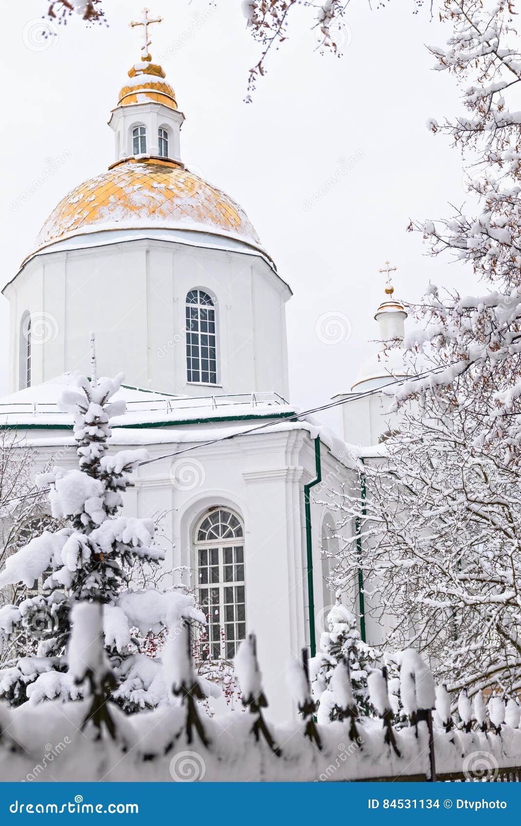 Holy Epiphany Cathedral stock photo. Image of outdoor - 84531134