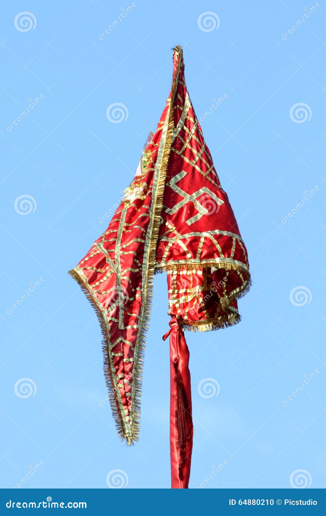 Holy flag stock photo. Image of holy, pole, sign, symbol - 64880210