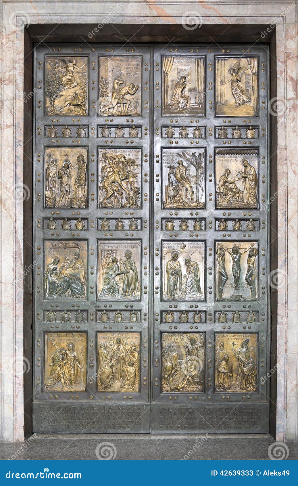 The Holy Gate .Vatican.Italy Editorial Stock Photo - Image of ...