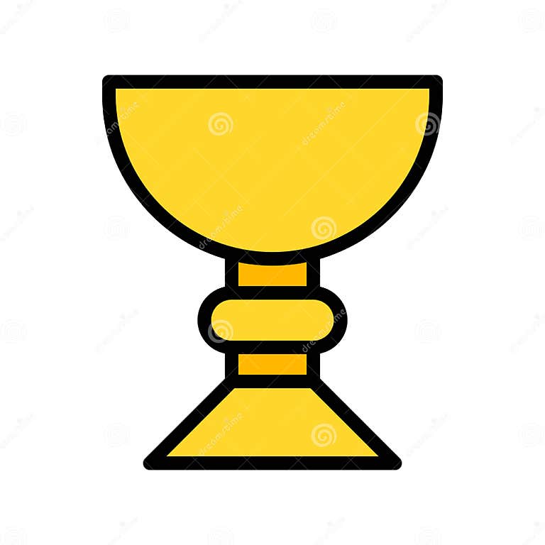 Holy Grail Vector, Easter Filled Icon Editable Stroke Stock Vector ...
