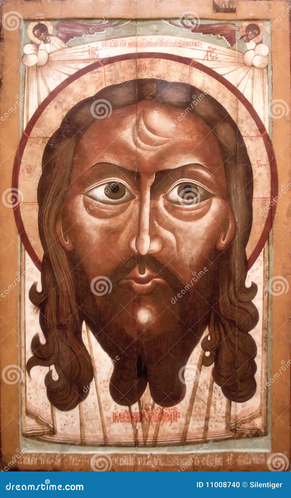 Holy icon stock illustration. Illustration of prayerful - 11008740