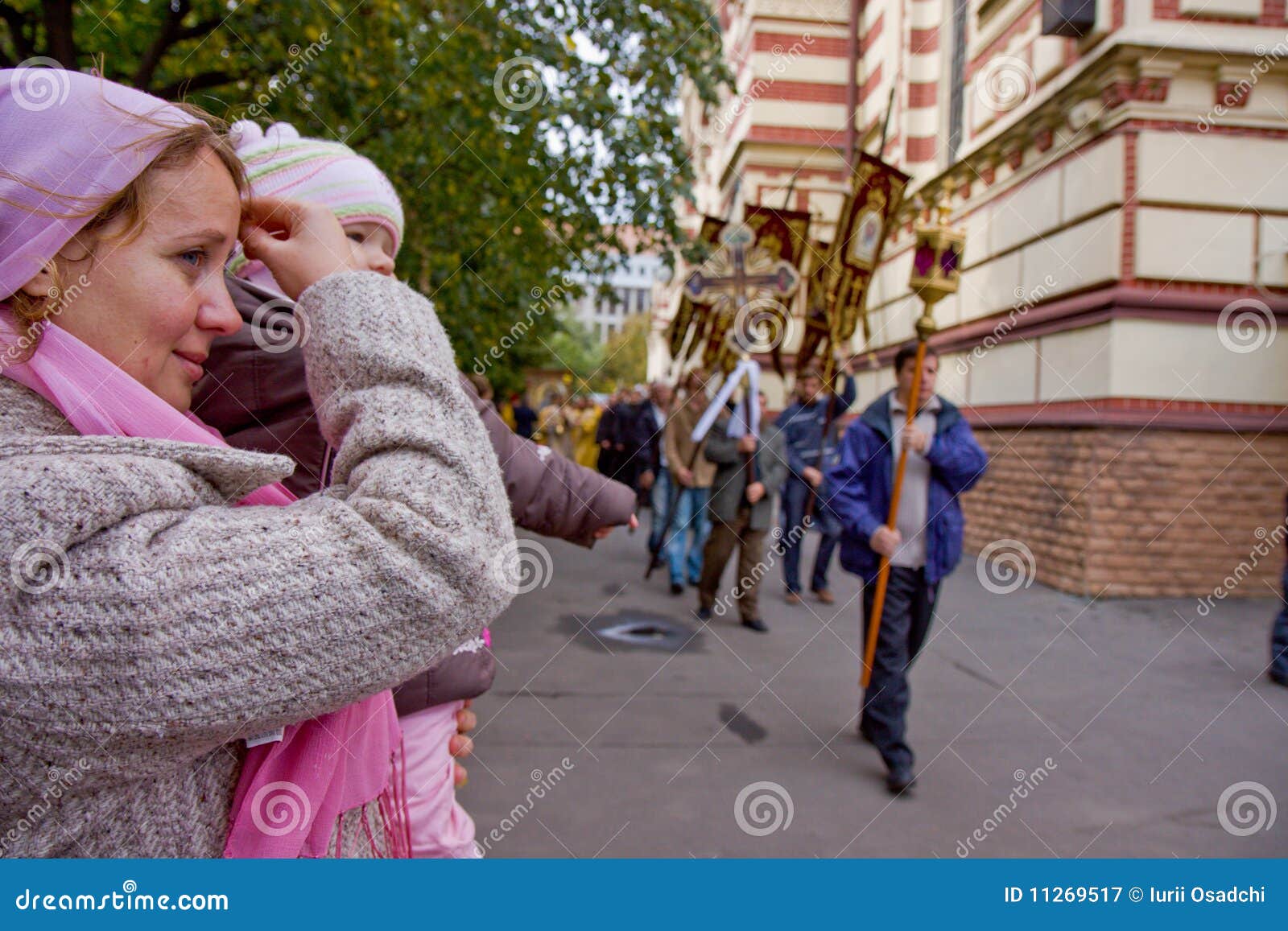 Holy Icon Carrying Procession Editorial Photography - Image of ...