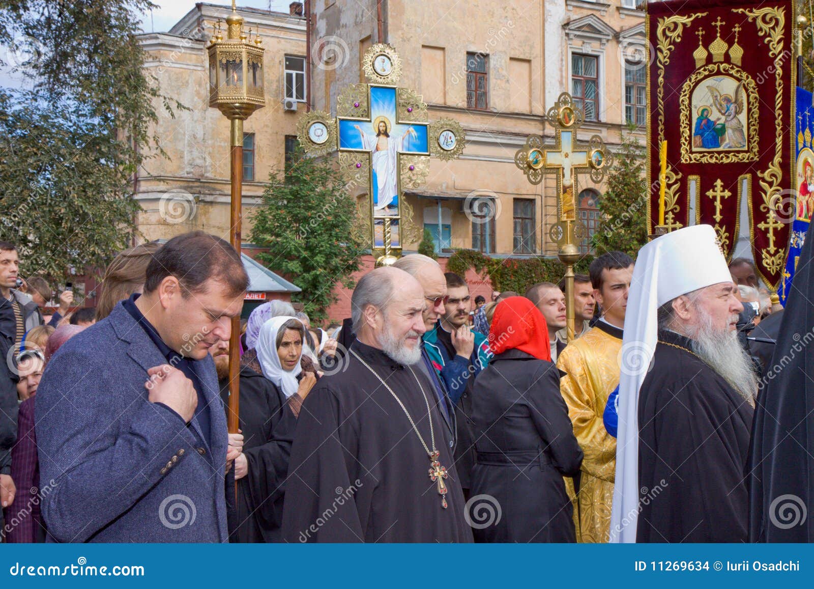 Holy Icon Carrying Procession Editorial Stock Image - Image of ceremony ...