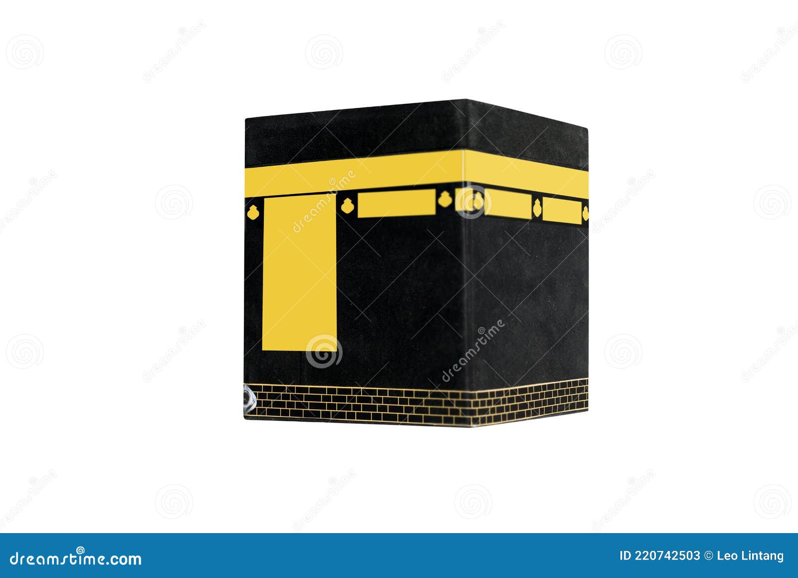 The holy Kaaba stock image. Image of design, medina - 220742503