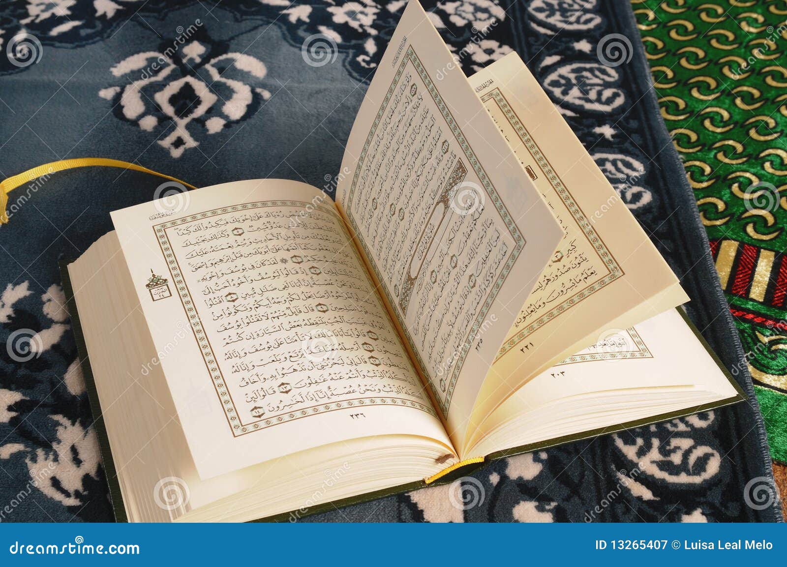 Holy Koran. stock image. Image of open, religion, noble - 13265407