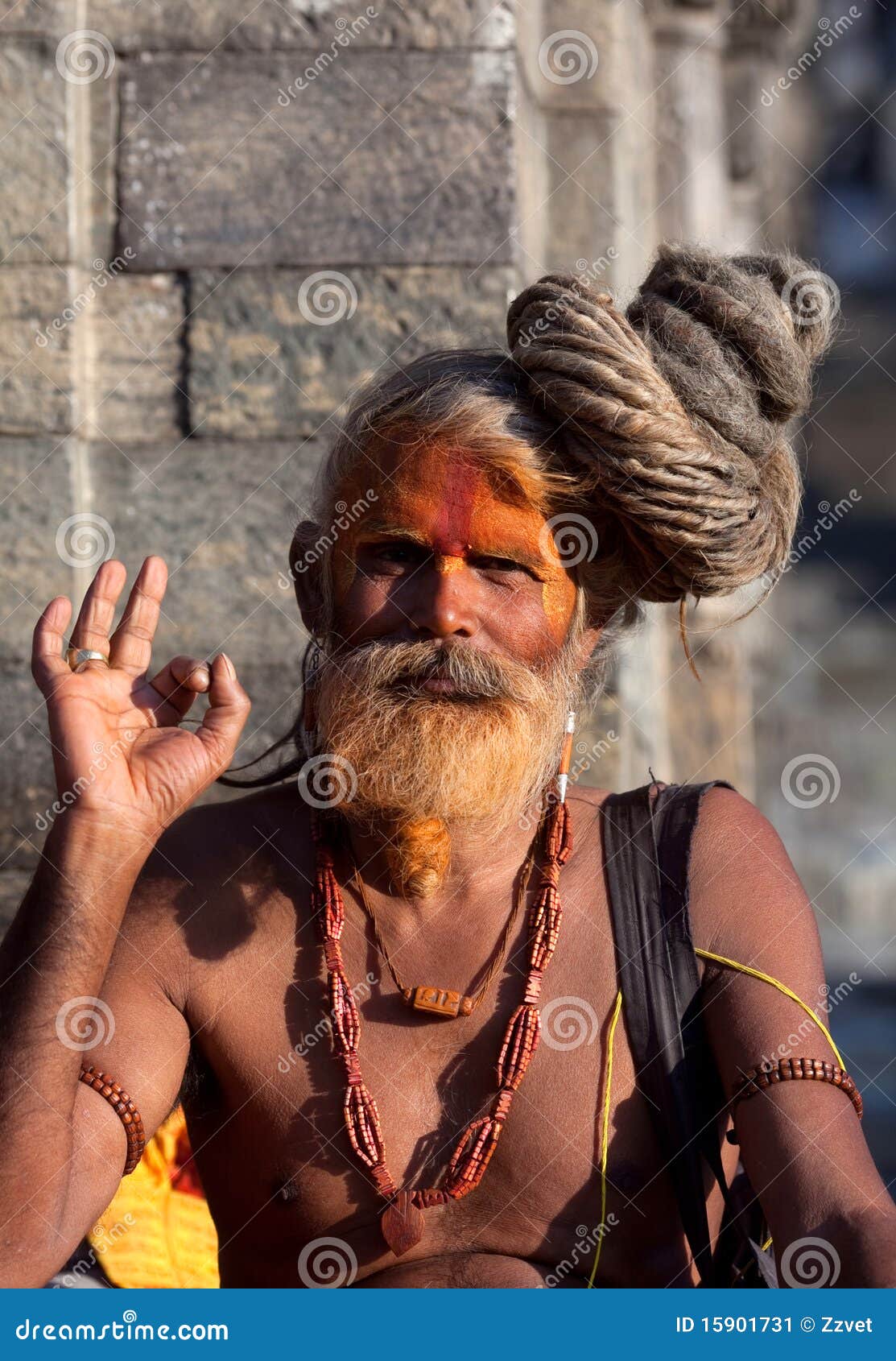 Holy man editorial photo. Image of painted, mystical - 15901731