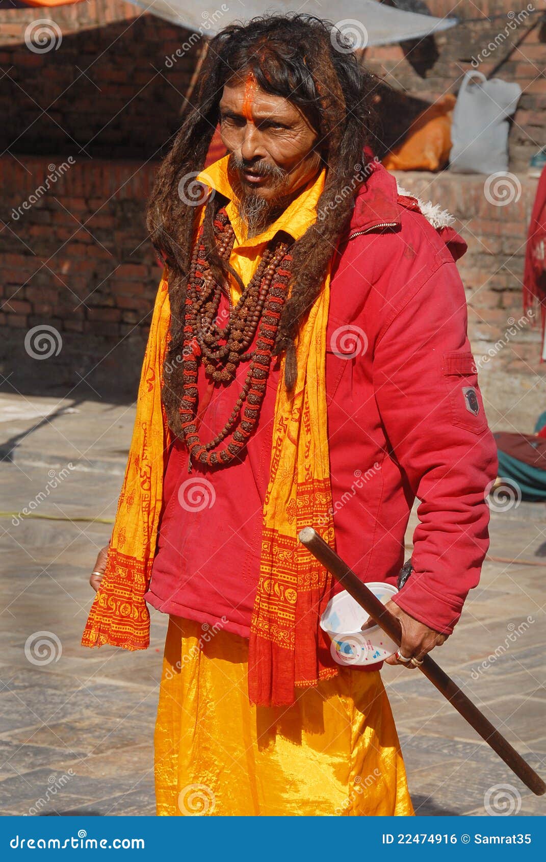 The Holy-man editorial photo. Image of lifestyle, colour - 22474916