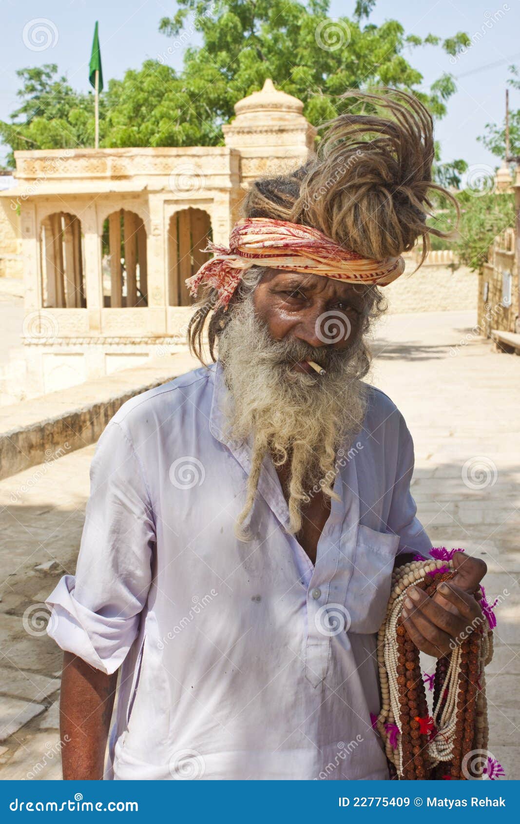 Holy man editorial stock image. Image of guru, colorful - 22775409