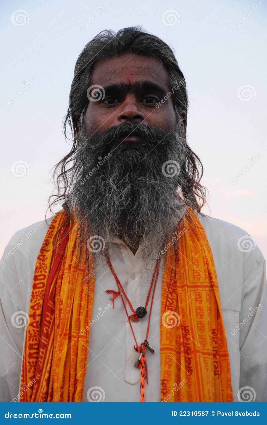 Holy man in Nepal editorial photography. Image of mystic - 22310587