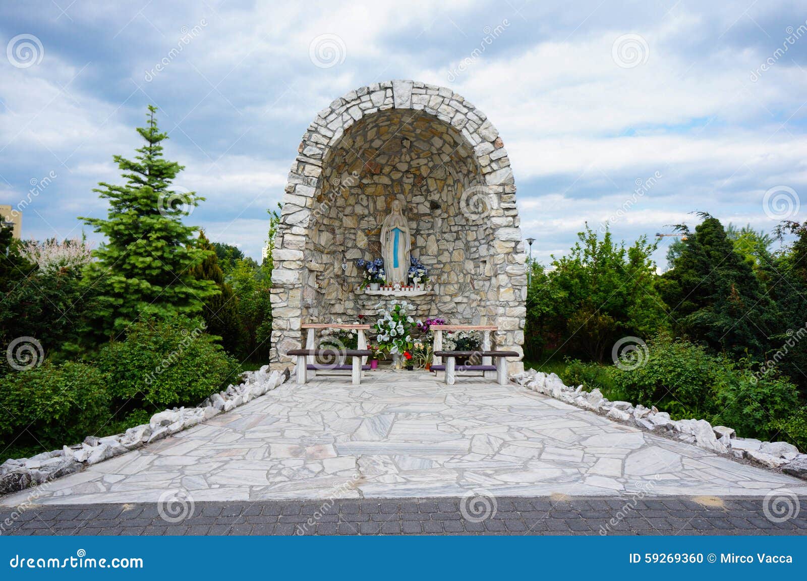 Holy Maria altar stock photo. Image of sacred, sanctuary - 59269360