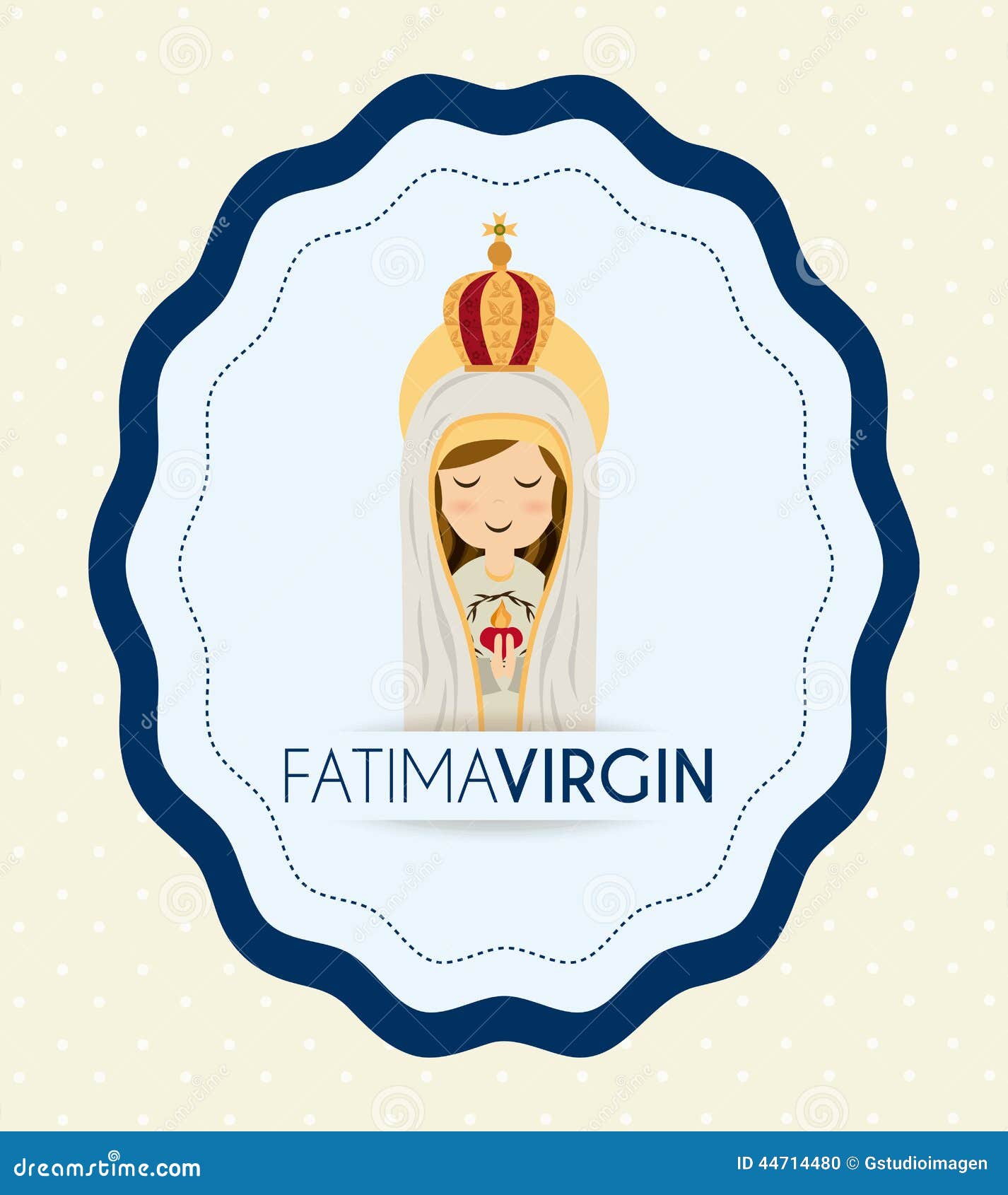 Holy mary stock vector. Illustration of graphic, vector - 44714480