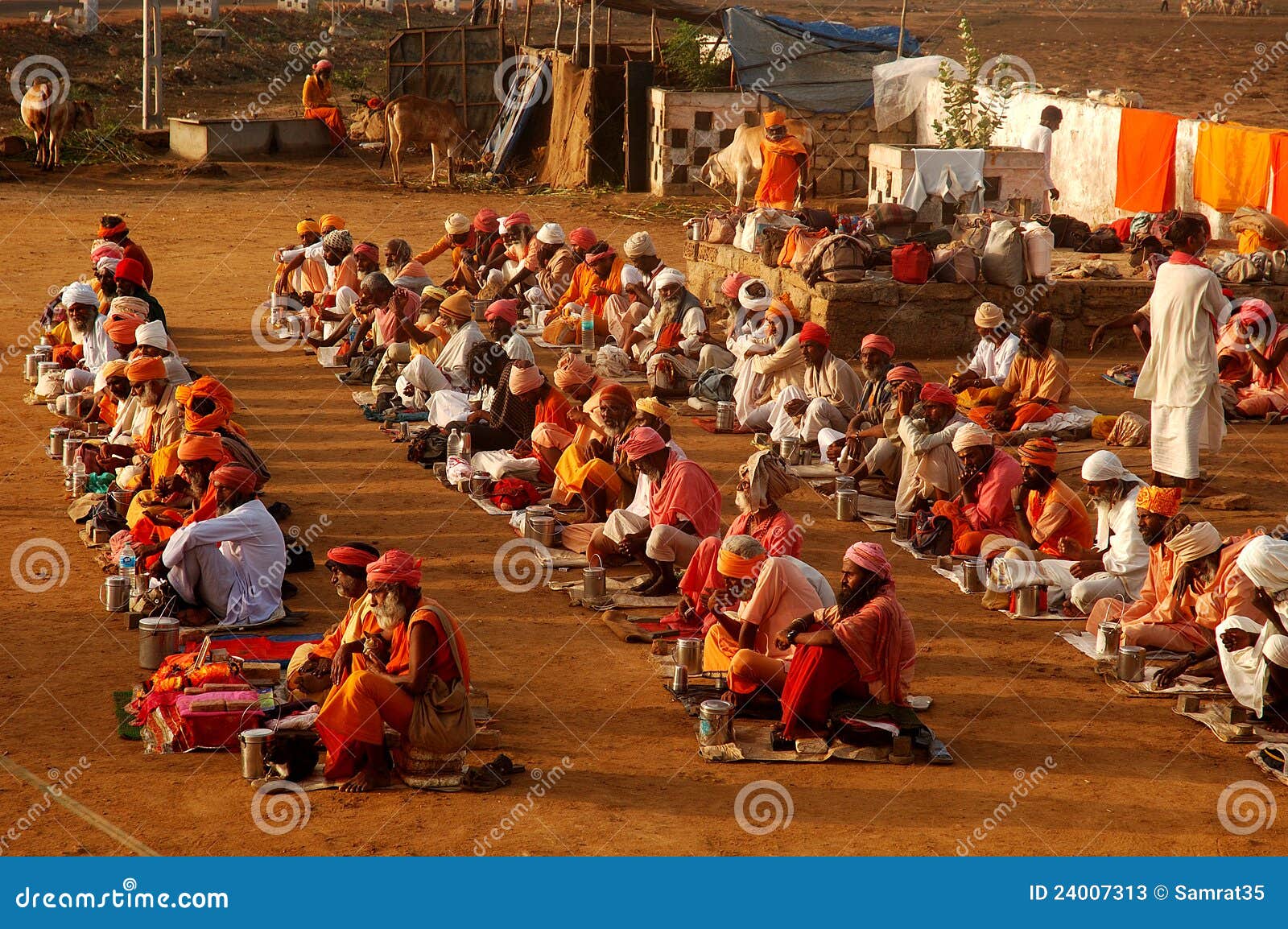 Holy Men in India editorial stock photo. Image of colour - 24007313
