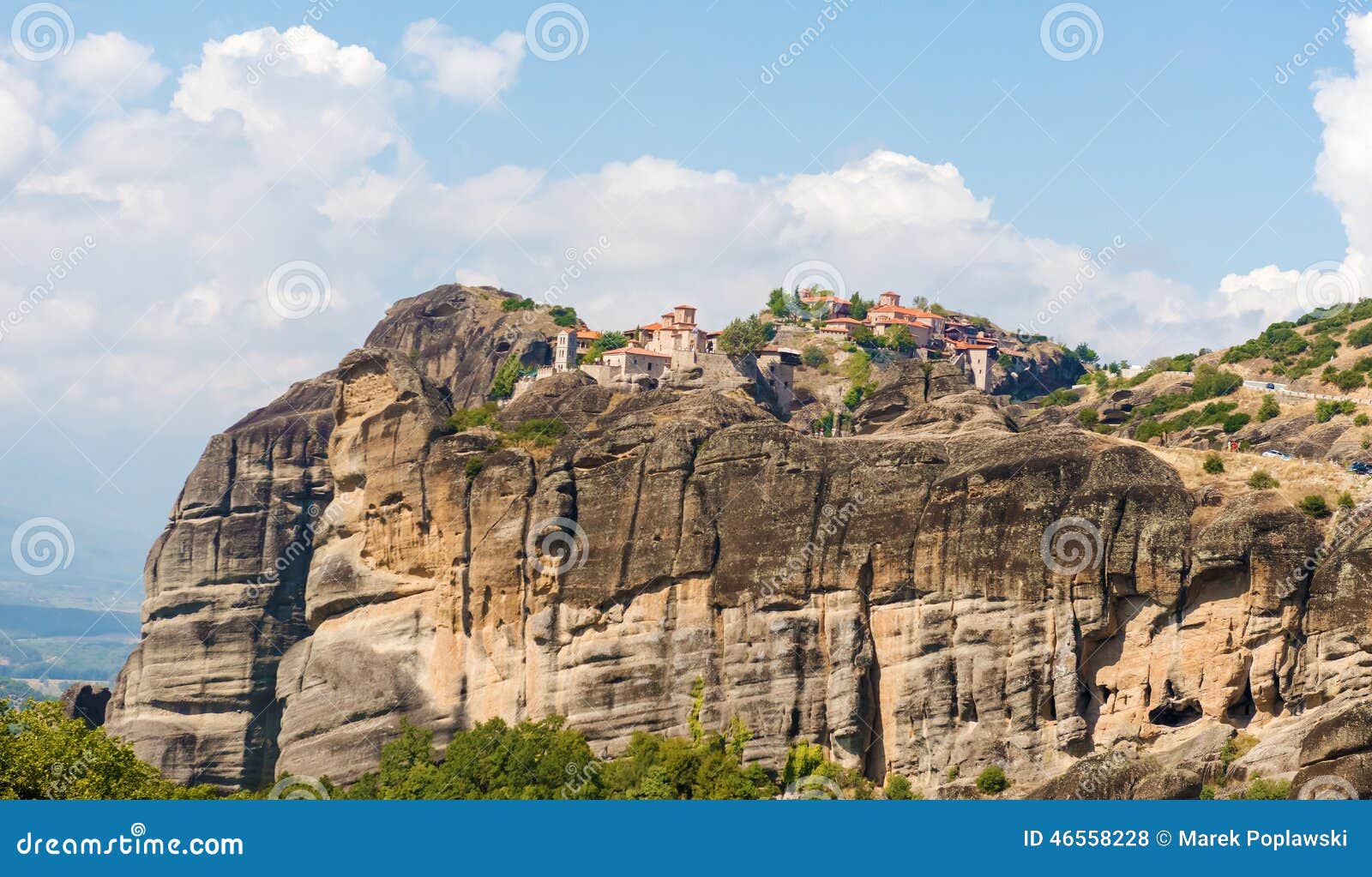 The Holy Monastery of Great Meteoron, Greece Editorial Stock Photo ...