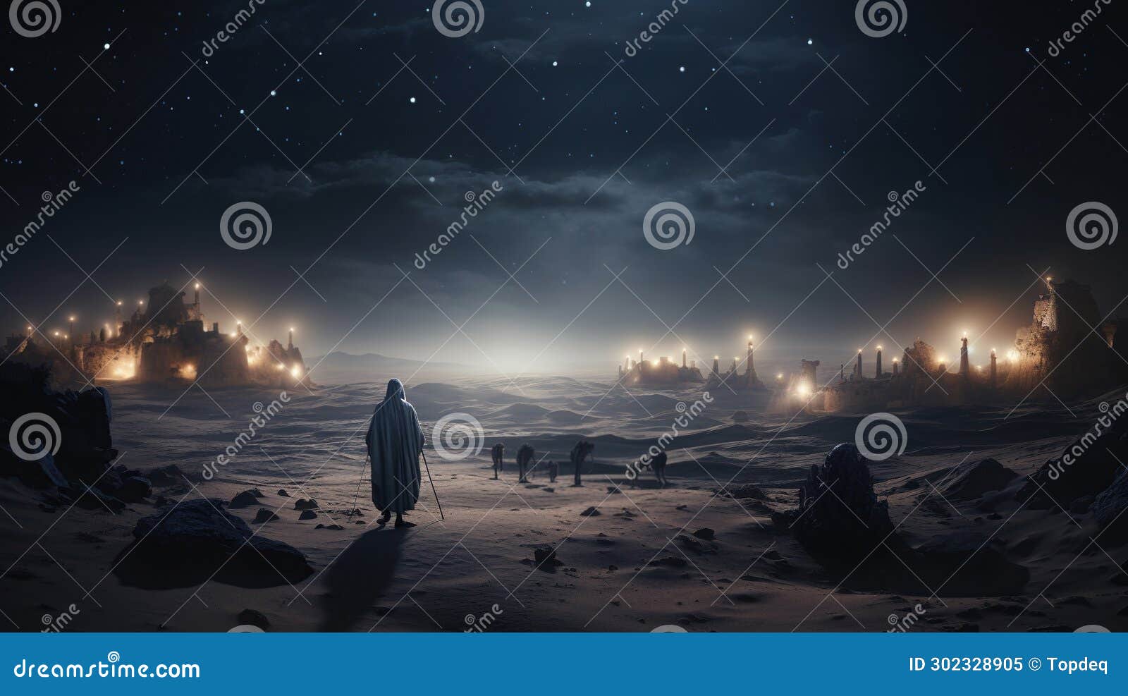 Holy Night Of Epiphany, Three Kings, Star Of Bethlehem, Dark Blue ...