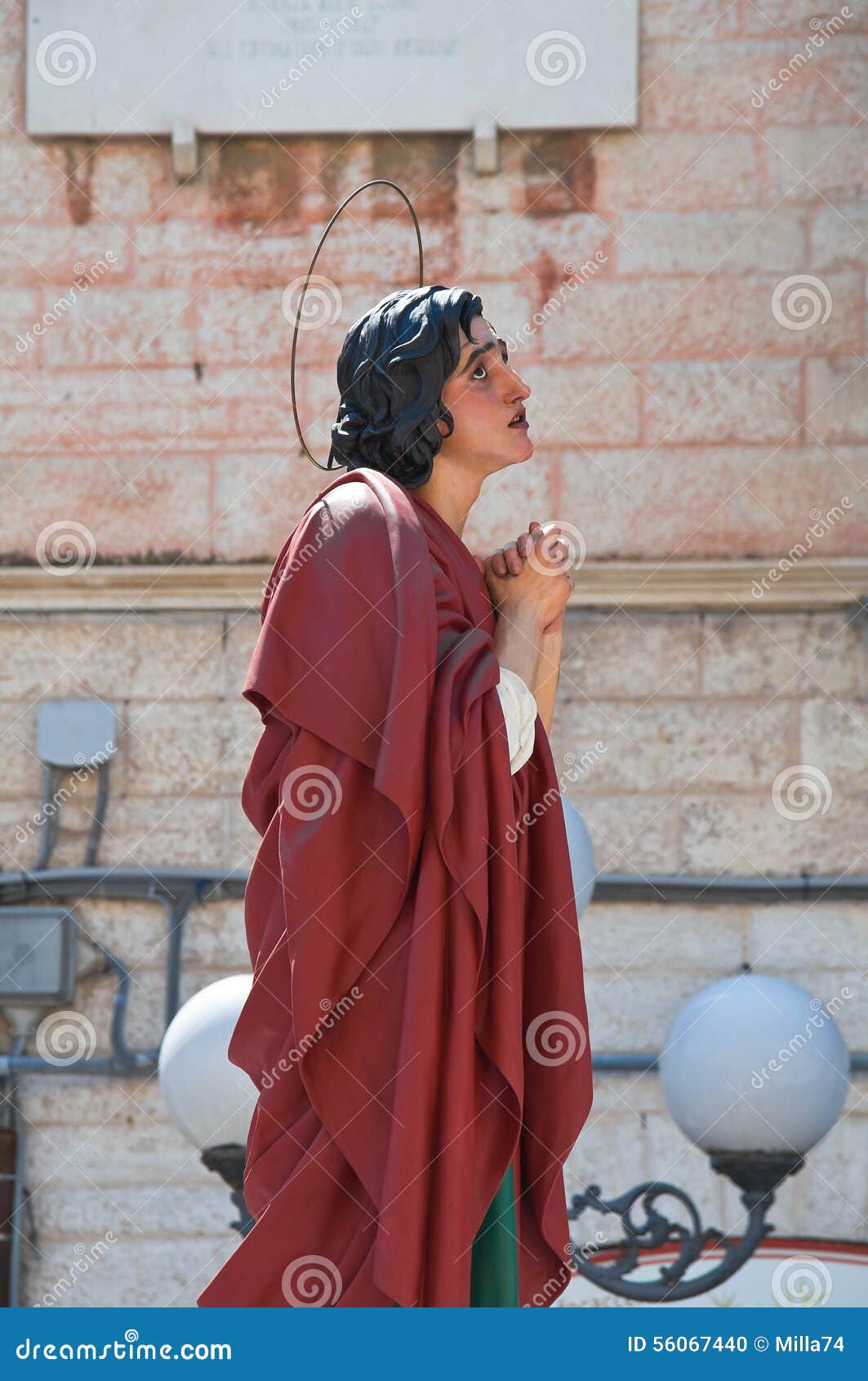 Holy procession. stock photo. Image of historical, architectural - 56067440