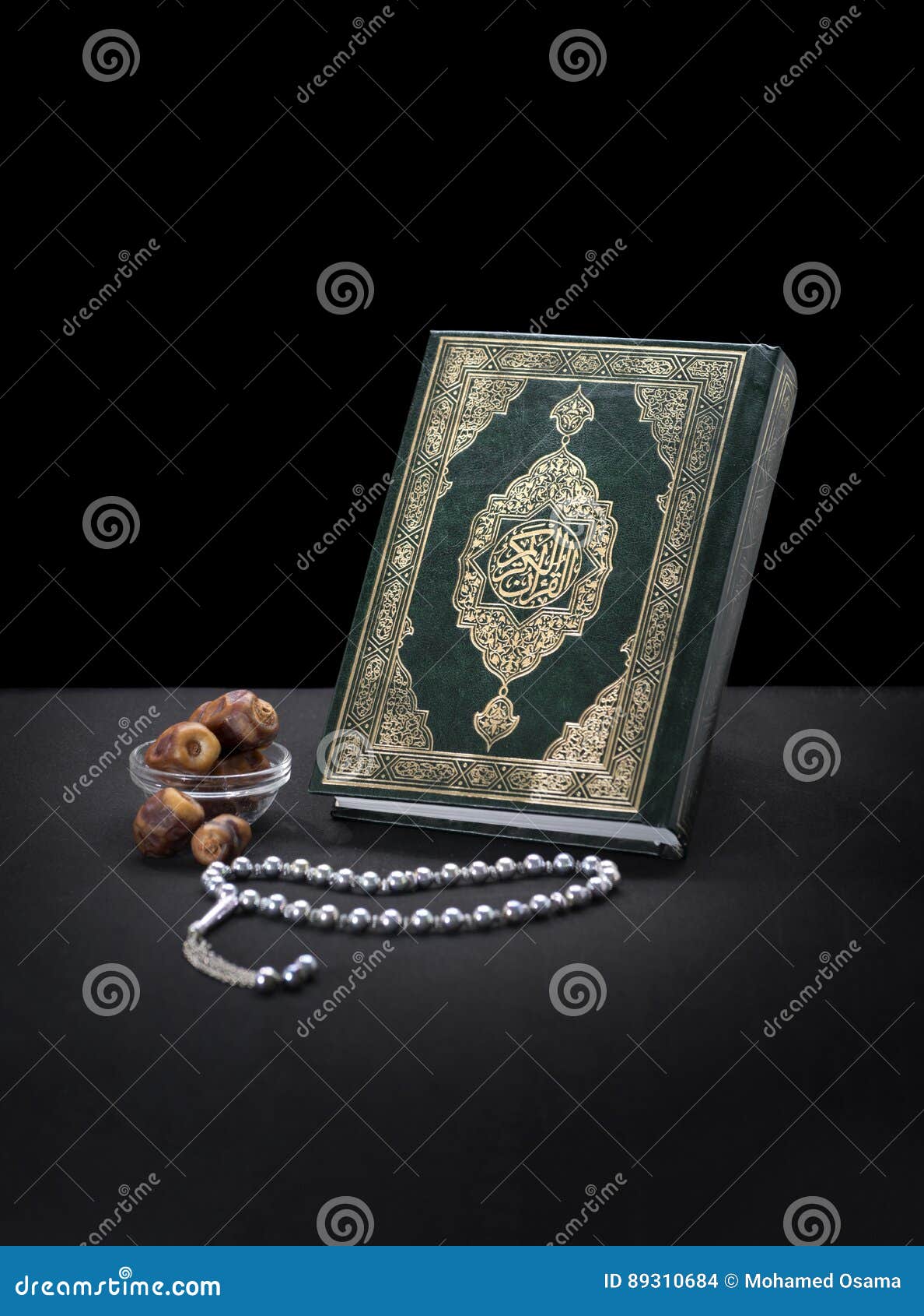 Quran Book Isolated On White Background - Holly Qur`an Or Koran Stock ...