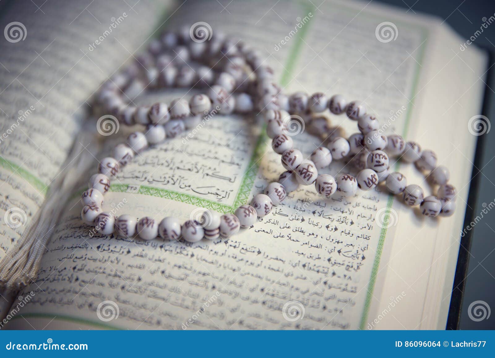 The holy Quran opened stock photo. Image of faith, arab - 86096064