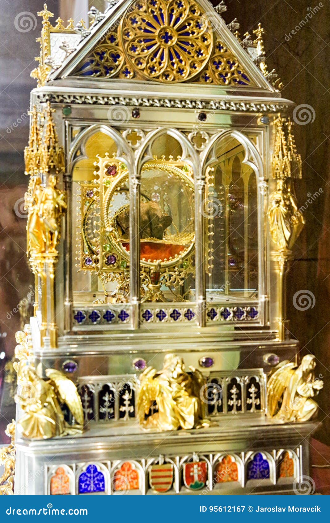 The Holy Right Hand of St. Stephen, King of Hungary Stock Image - Image ...