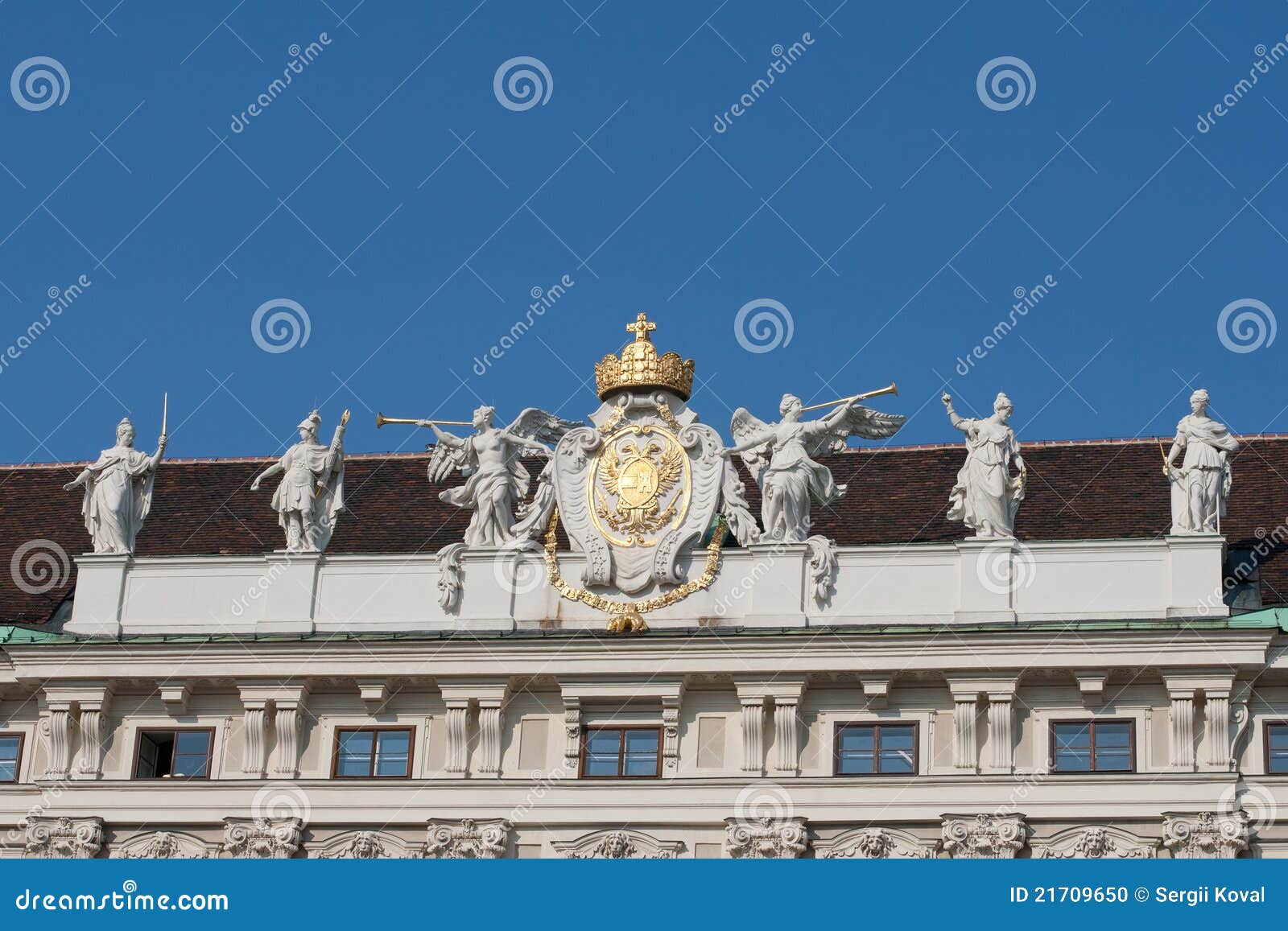Holy Roman Empire Coat of Arms Stock Photo - Image of gold, holy: 21709650