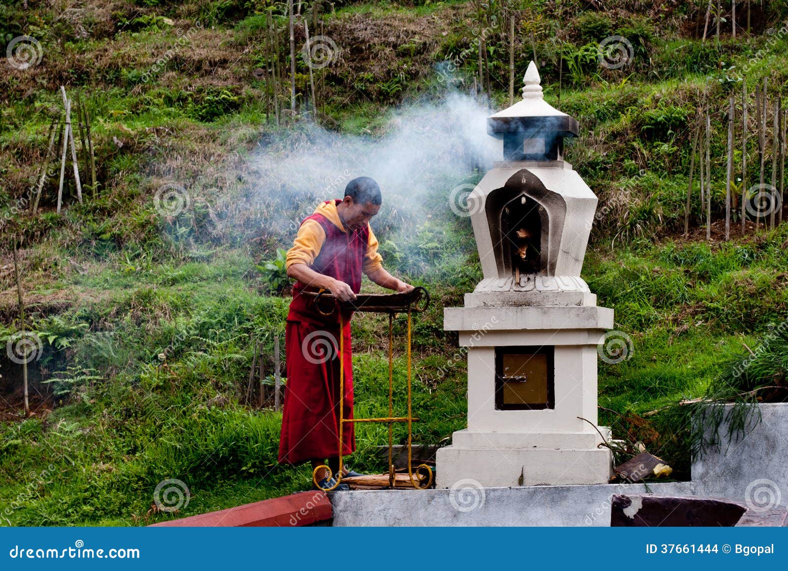 Holy smoke editorial stock image. Image of gathering - 37661444
