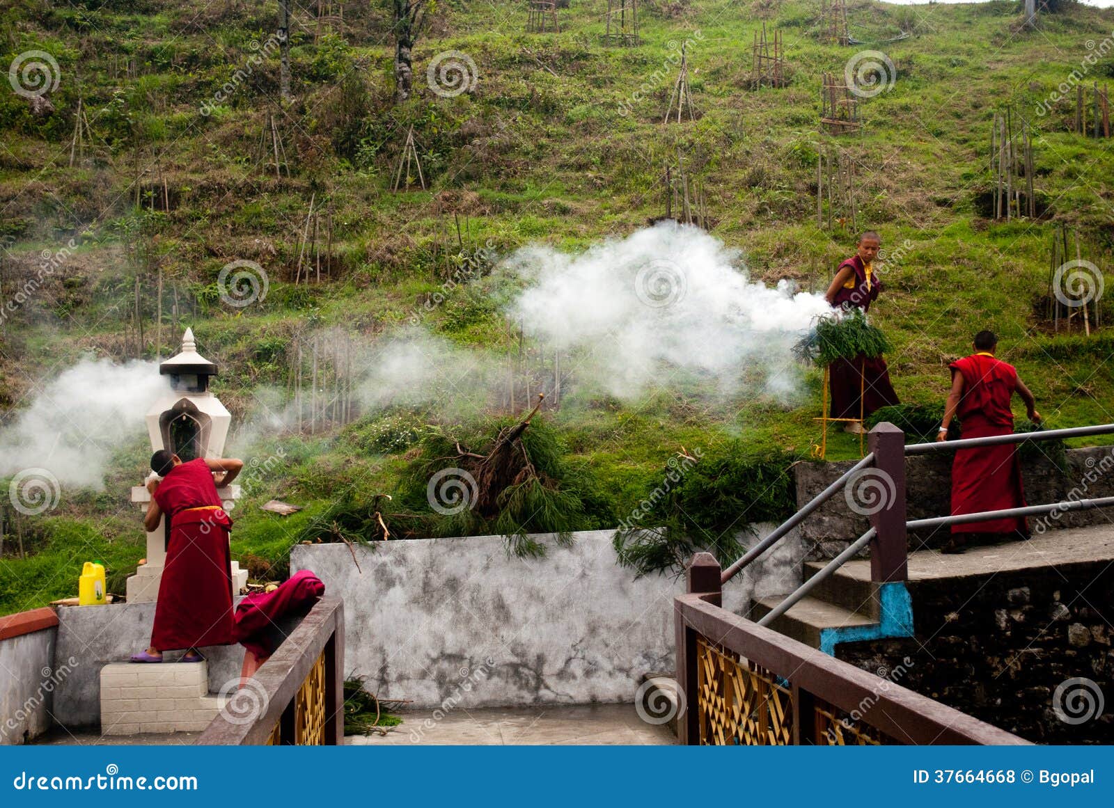 Holy smoke editorial stock photo. Image of cloth, dress - 37664668