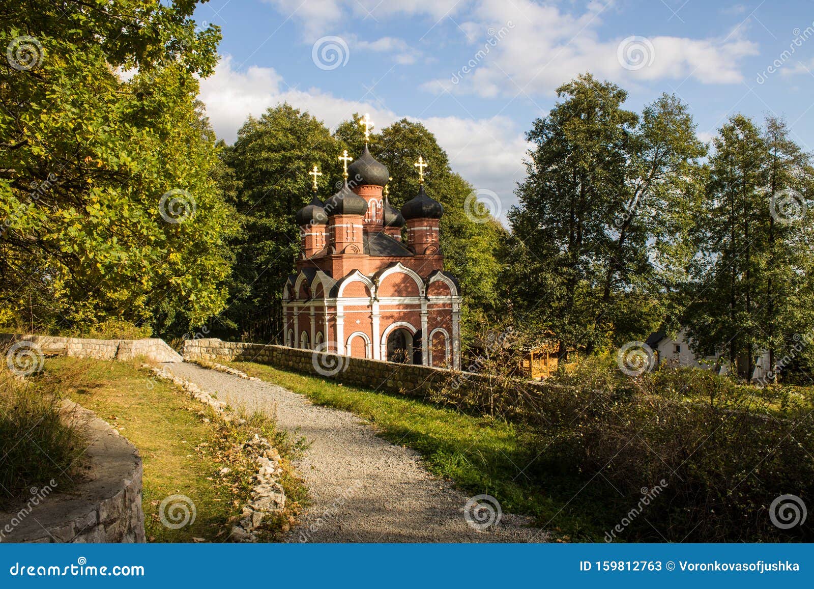 Holy Spring at the Monastery Stock Image - Image of tourism, historical ...