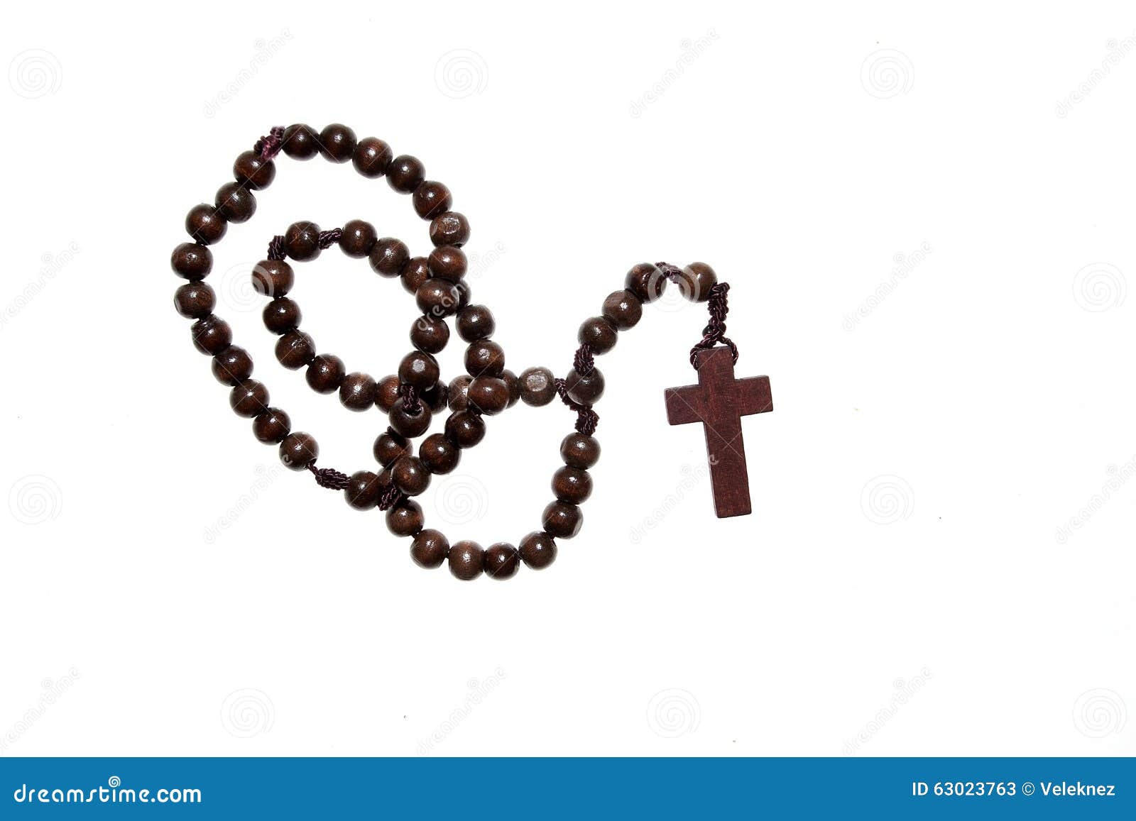 Holy Symbol Isolated on White. Background Stock Image - Image of bead ...