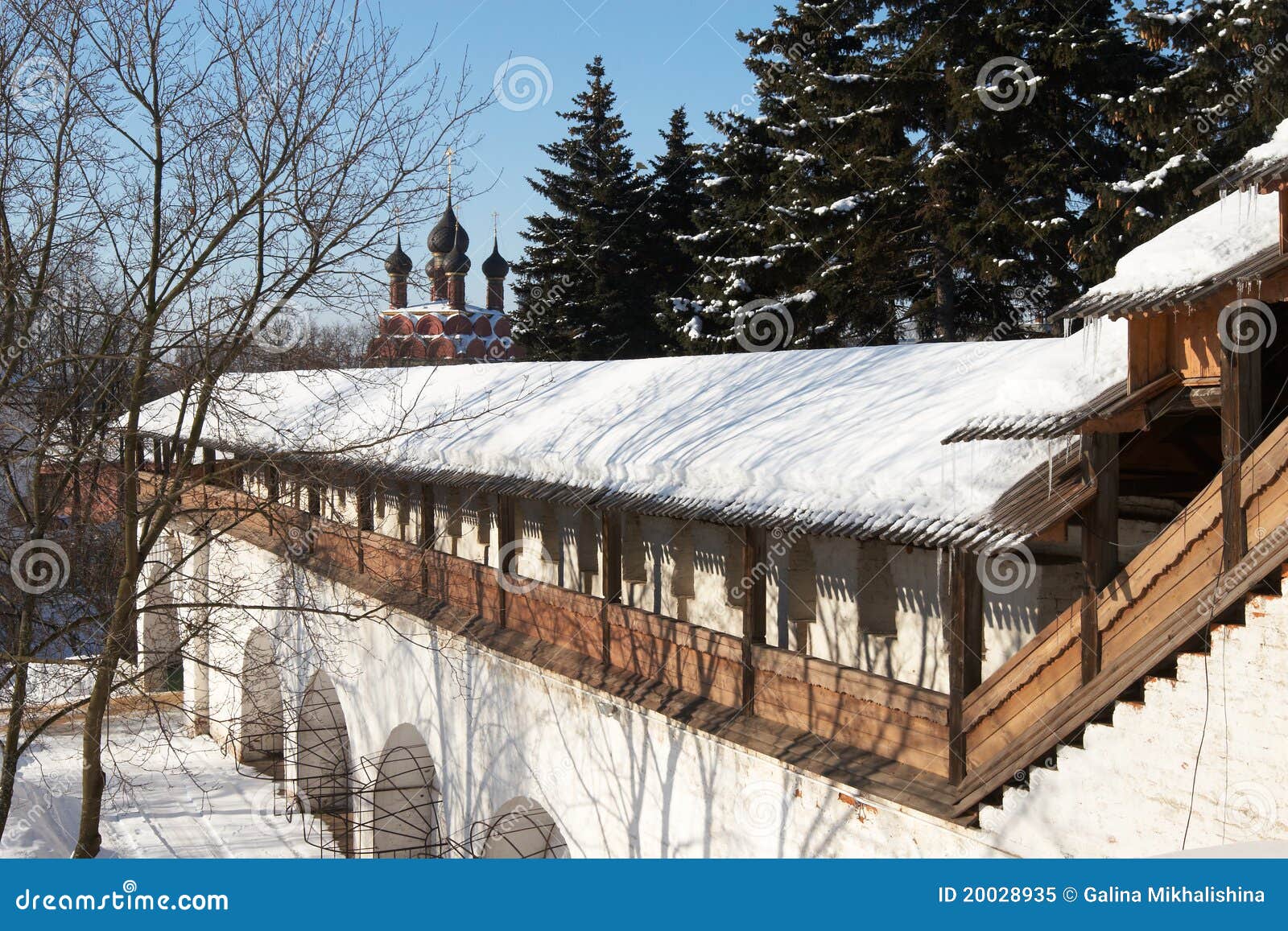 Holy Transfiguration Monastery Stock Image - Image of bright, loop ...