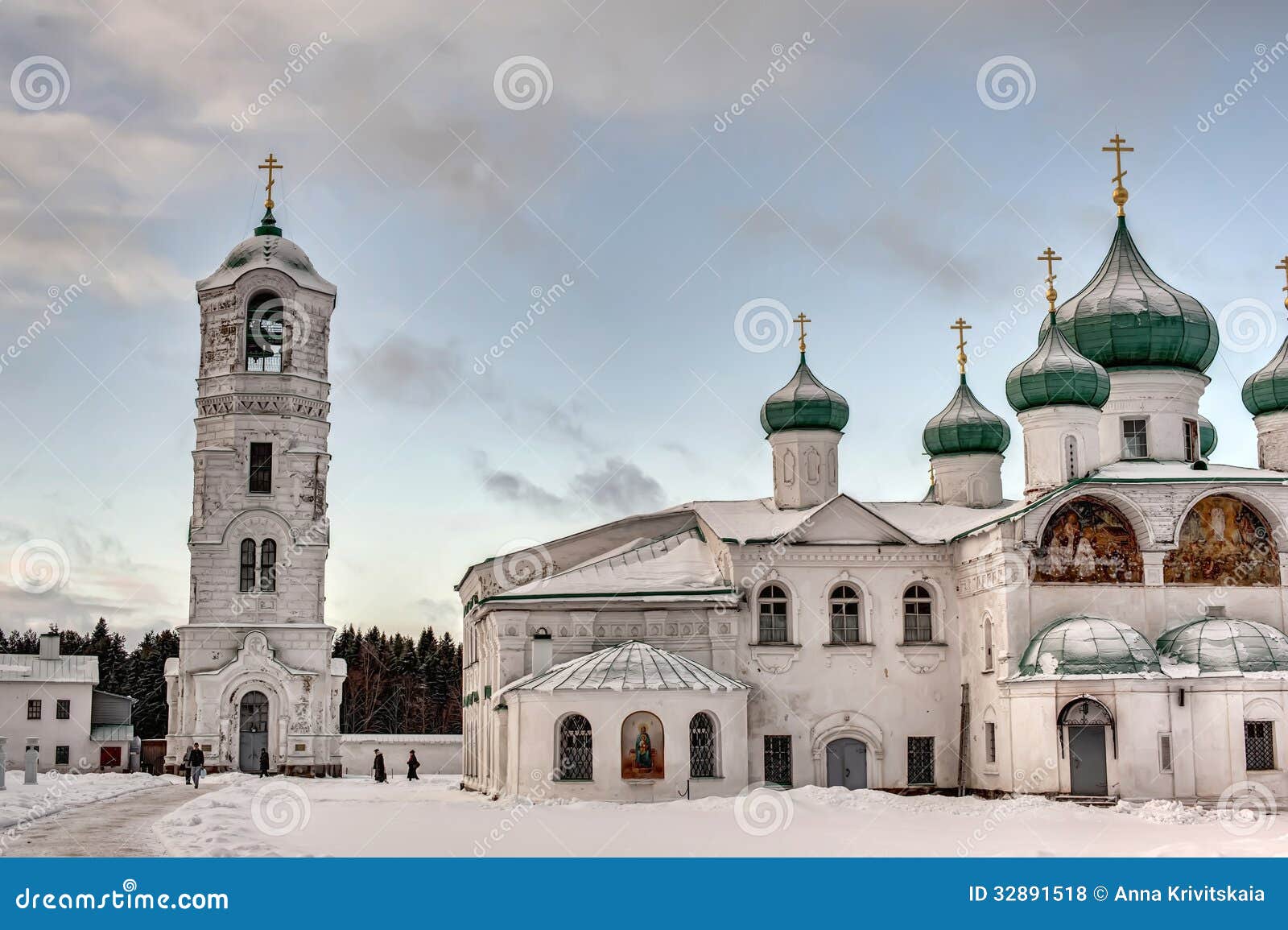 The Holy Trinity Alexander Svirsky Monastery Editorial Stock Photo ...