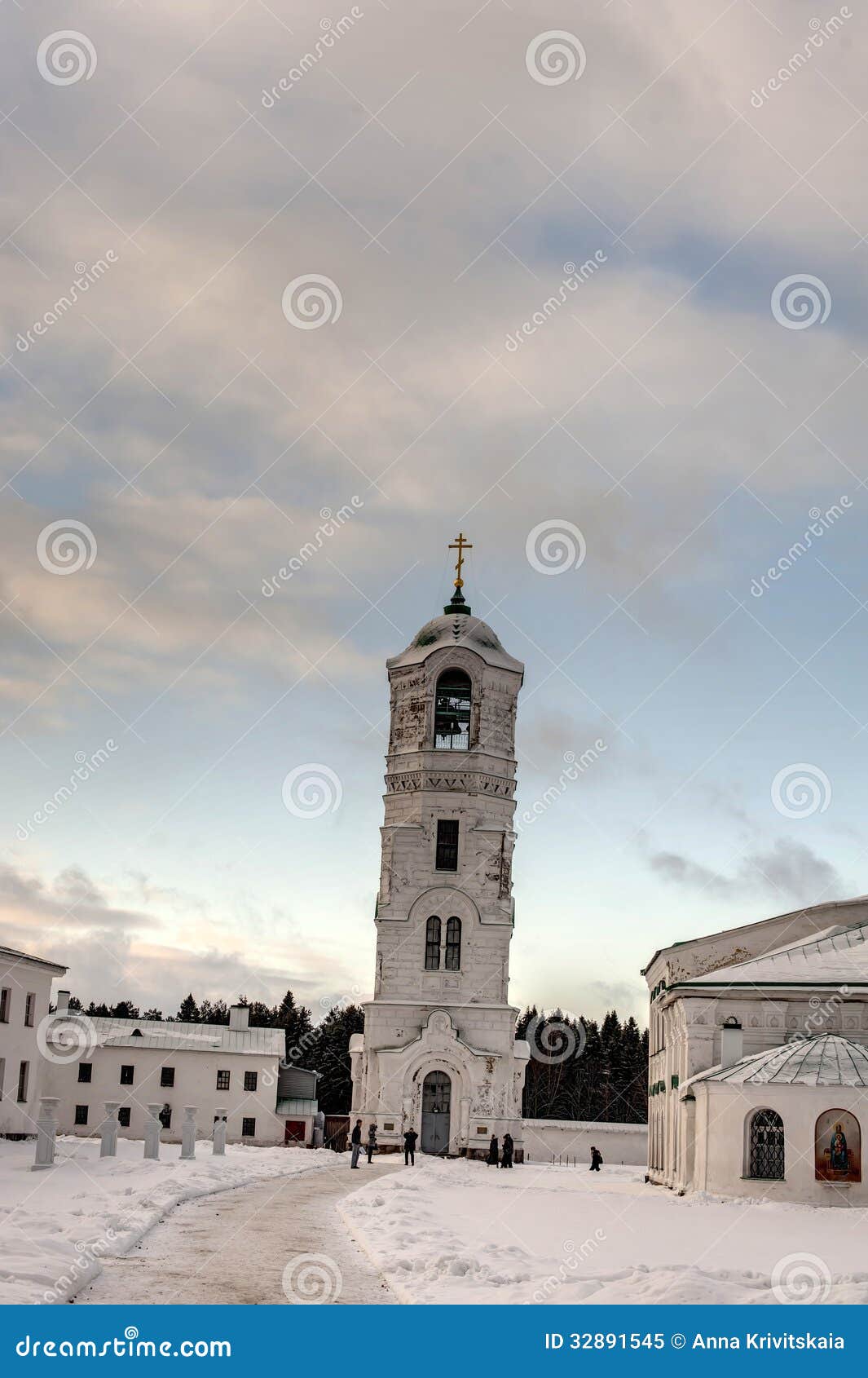 The Holy Trinity Alexander Svirsky Monastery Editorial Image - Image of ...