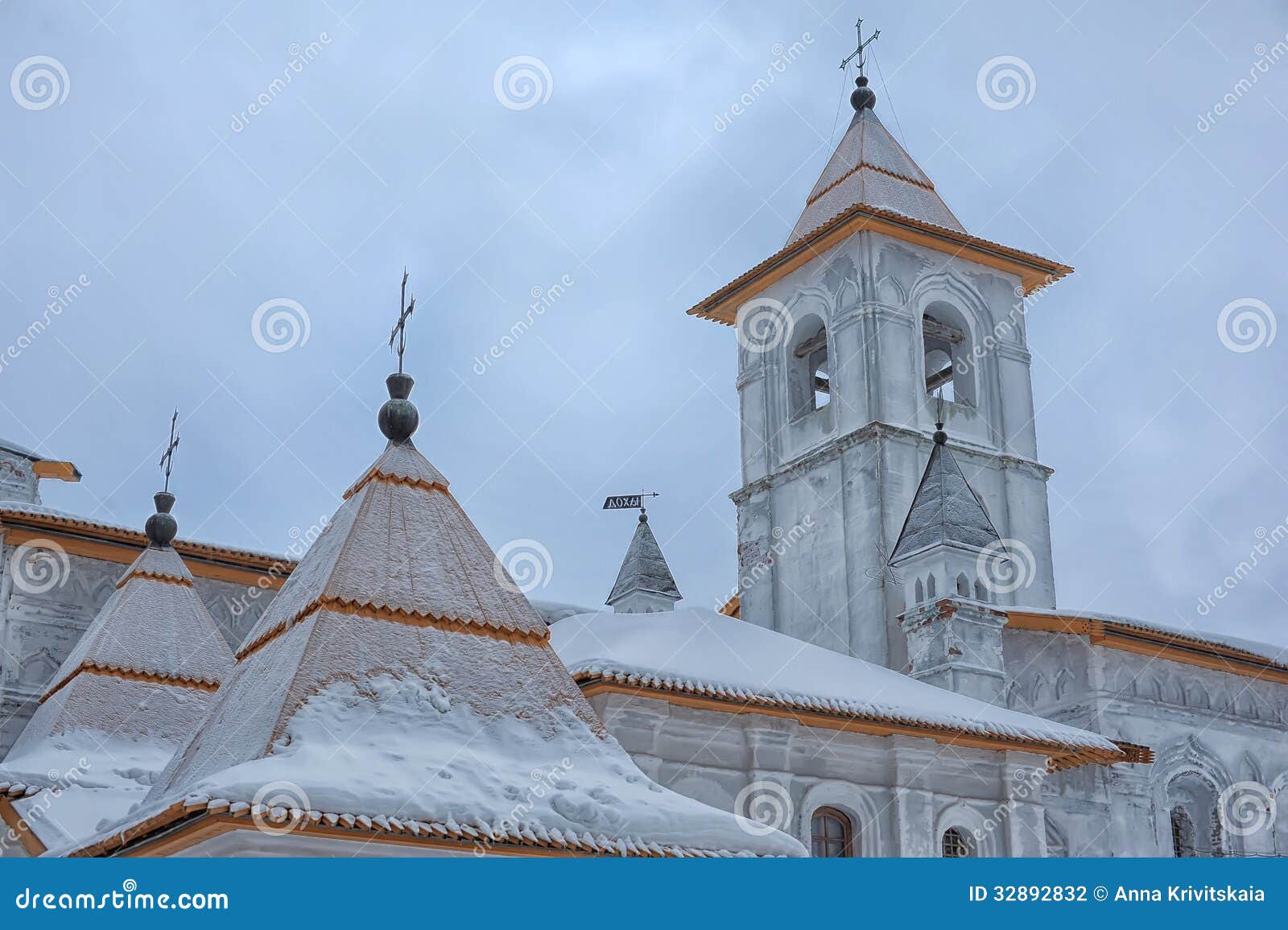 The Holy Trinity Alexander Svirsky Monastery Stock Photo - Image of ...