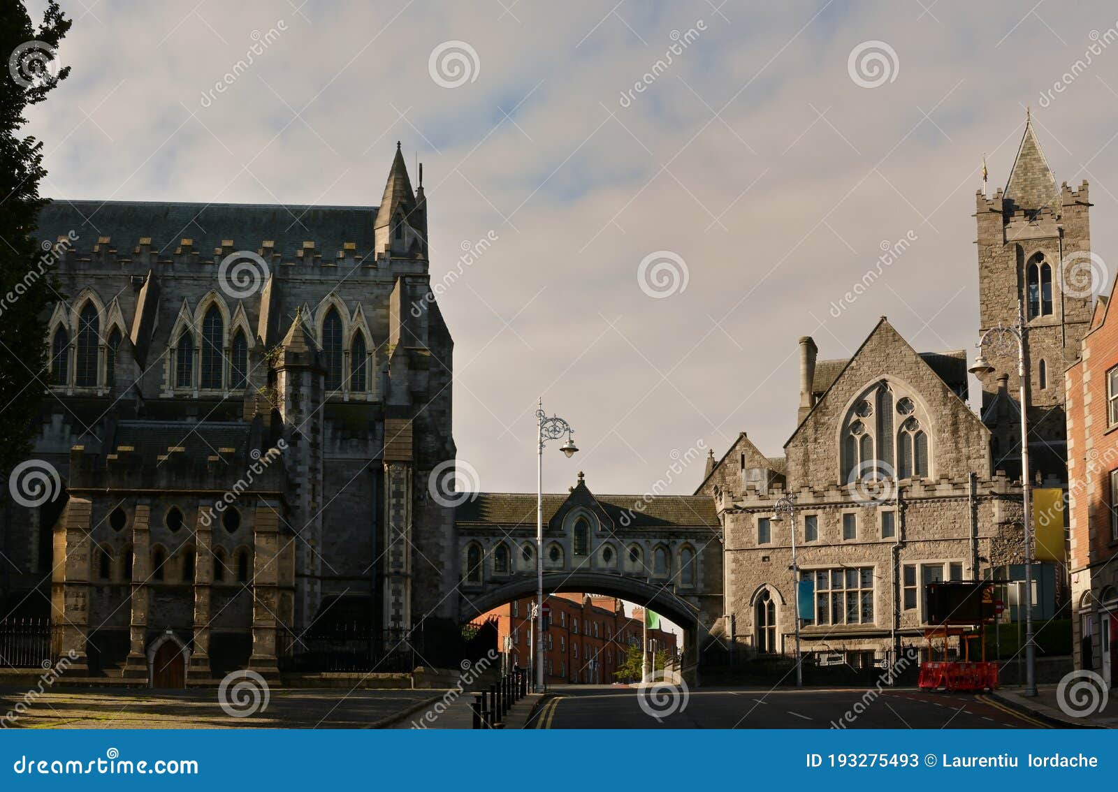 The Holy Trinity Cathedral of Dublin Stock Image - Image of tourism ...