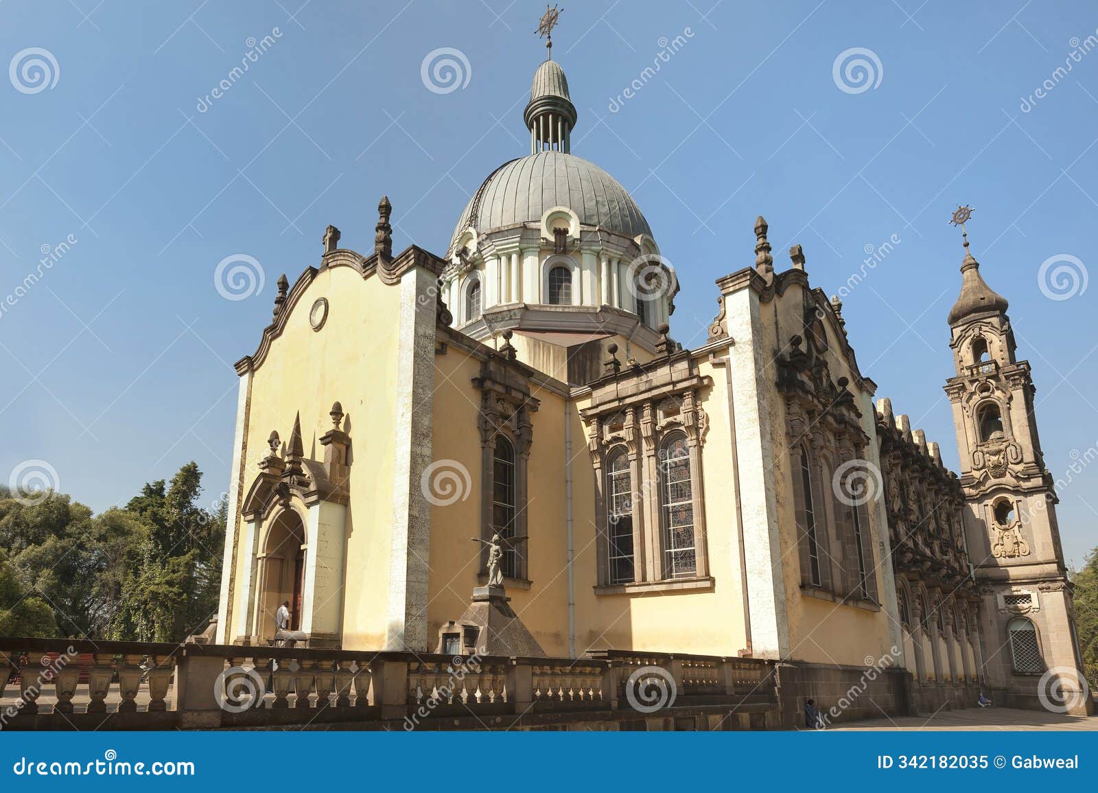 Holy Trinity Cathedral, Addis Ababa, Ethiopia Stock Image - Image of ...