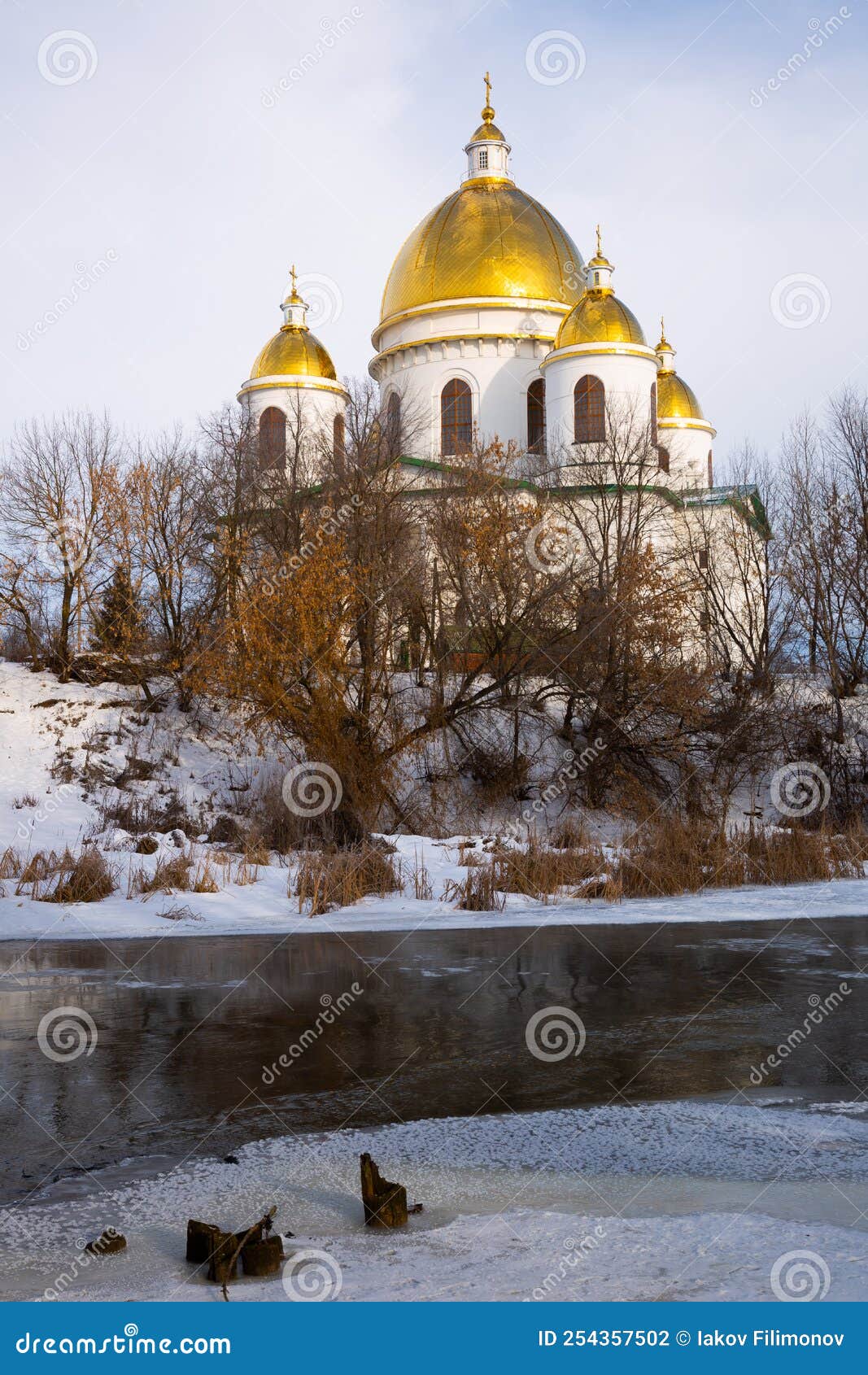 Holy Trinity Cathedral in Morshansk. Russia Stock Photo - Image of ...